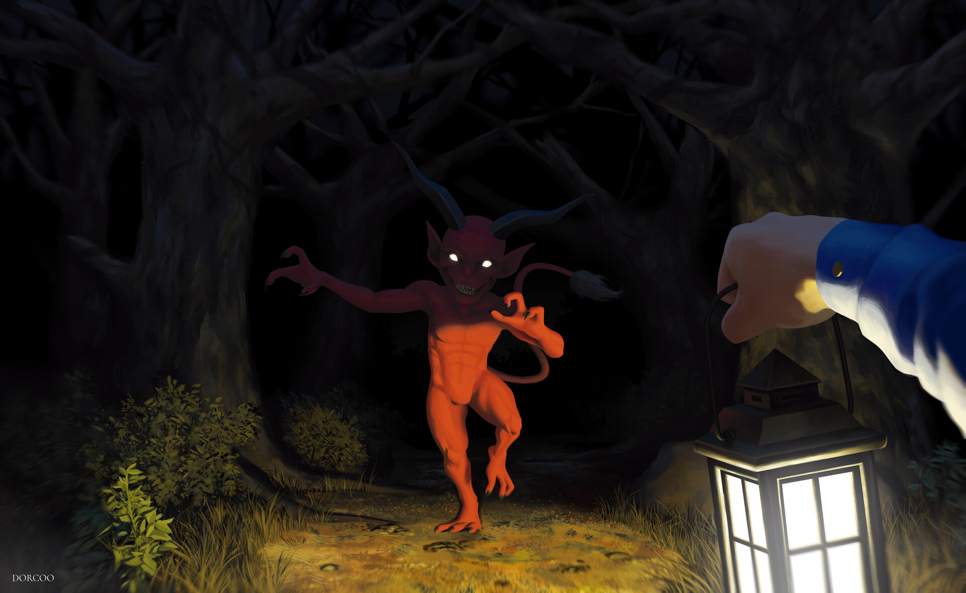 ArtStation - Devil Attack!