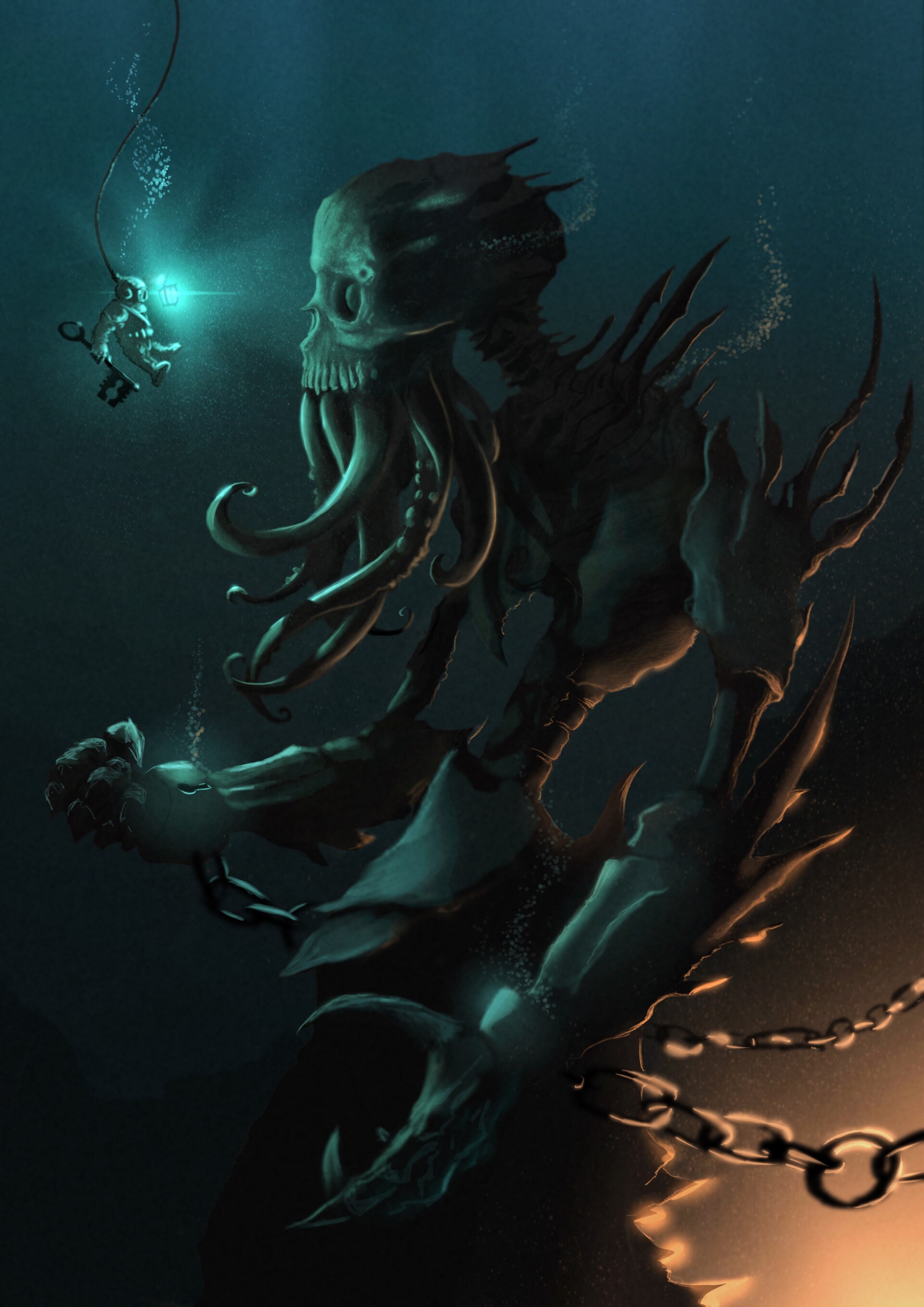 ArtStation - Underwater titan