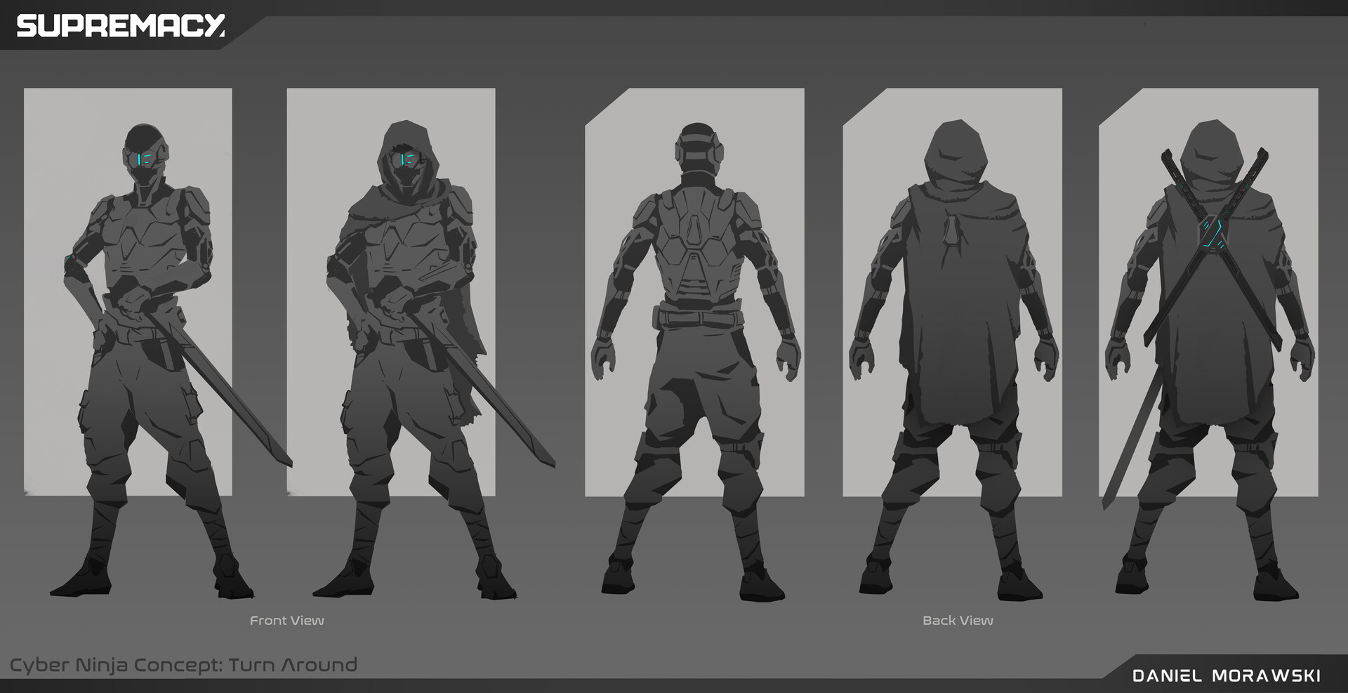 Daniel Morawski - Supremacy : Cyber Ninja Process, Turn around ...