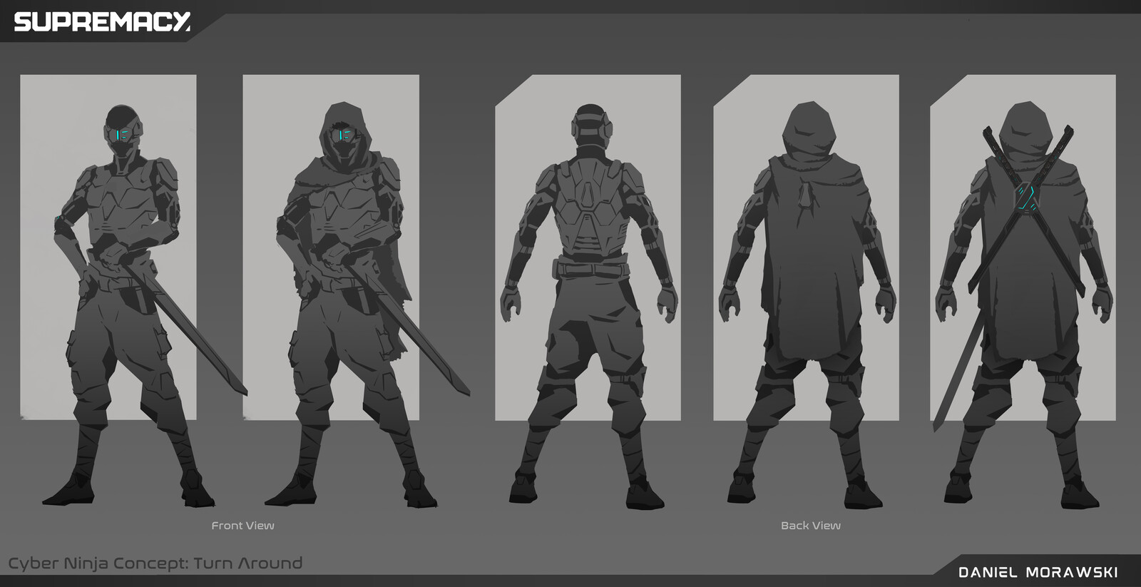 Daniel Morawski - Supremacy : Cyber Ninja Process, Turn around ...