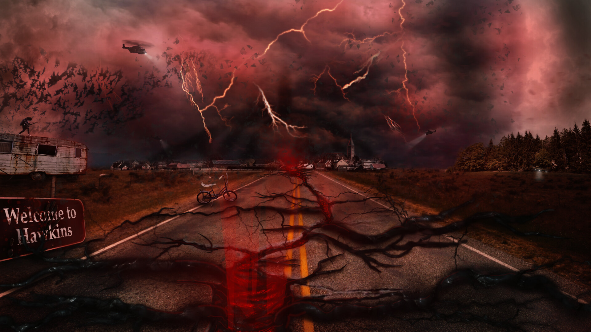 ArtStation - Stranger Things Fanart