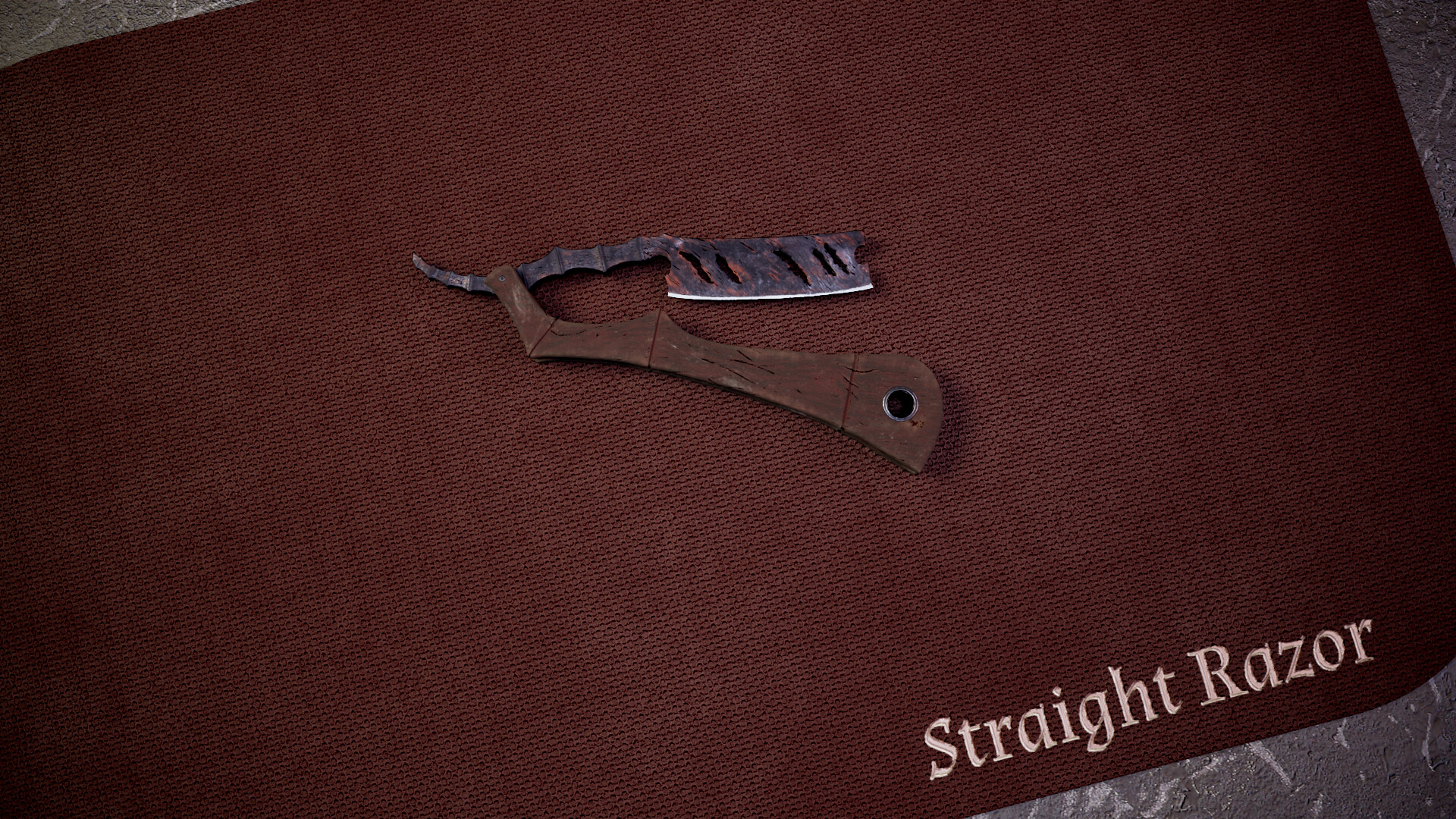 ArtStation - Straight Razor