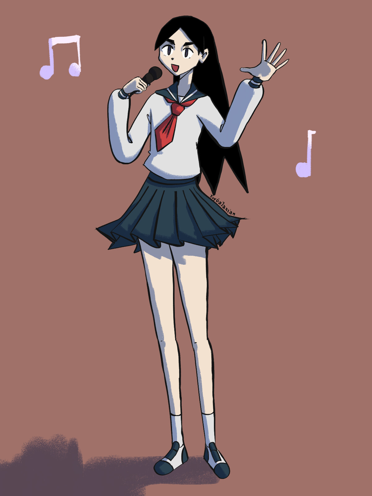 ArtStation - Chiri From Sayonara Zetsubou Sensei