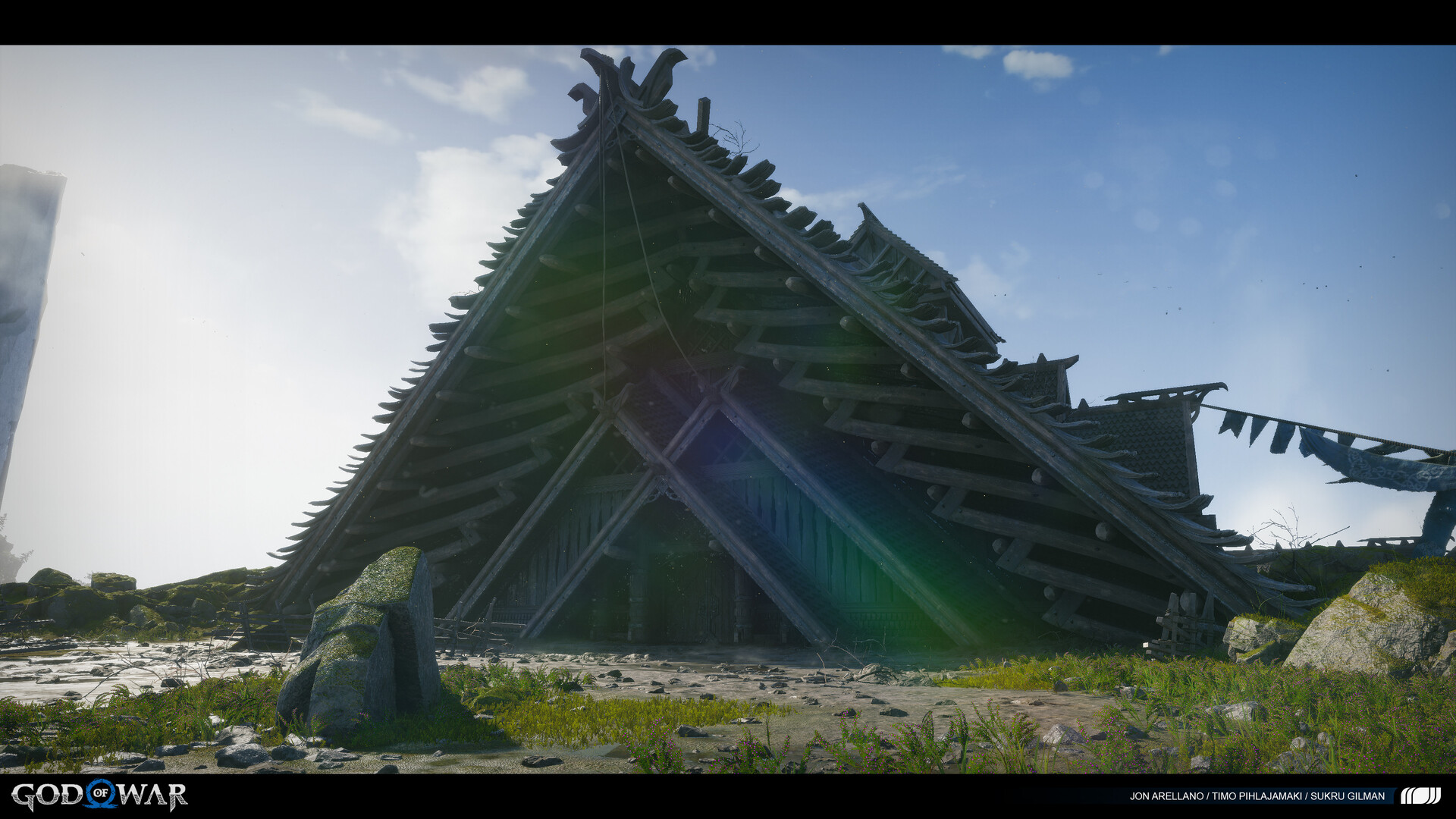 Jon Arellano - God Of War Ragnarok - Asgard Courtyard