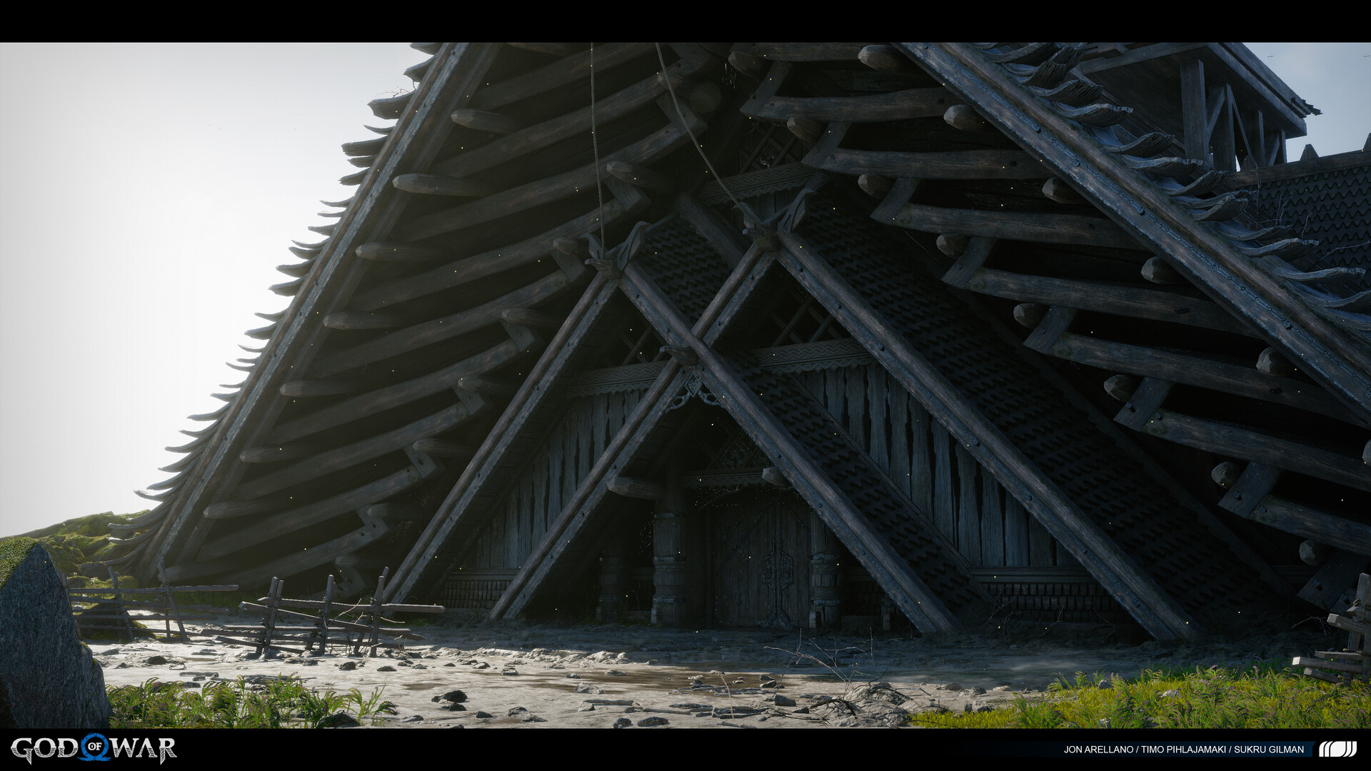 Jon Arellano - God Of War Ragnarok - Asgard Courtyard