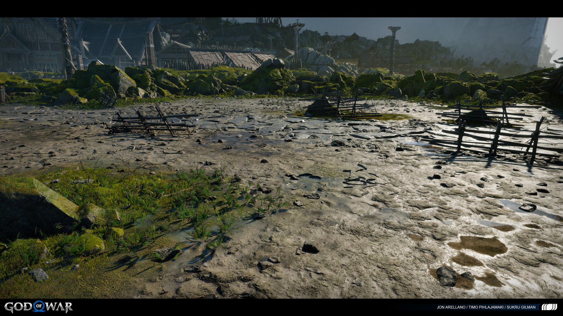 Jon Arellano - God Of War Ragnarok - Asgard Courtyard