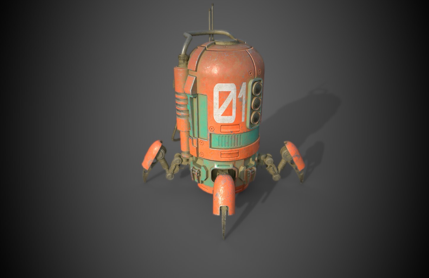 ArtStation - Spider Bot