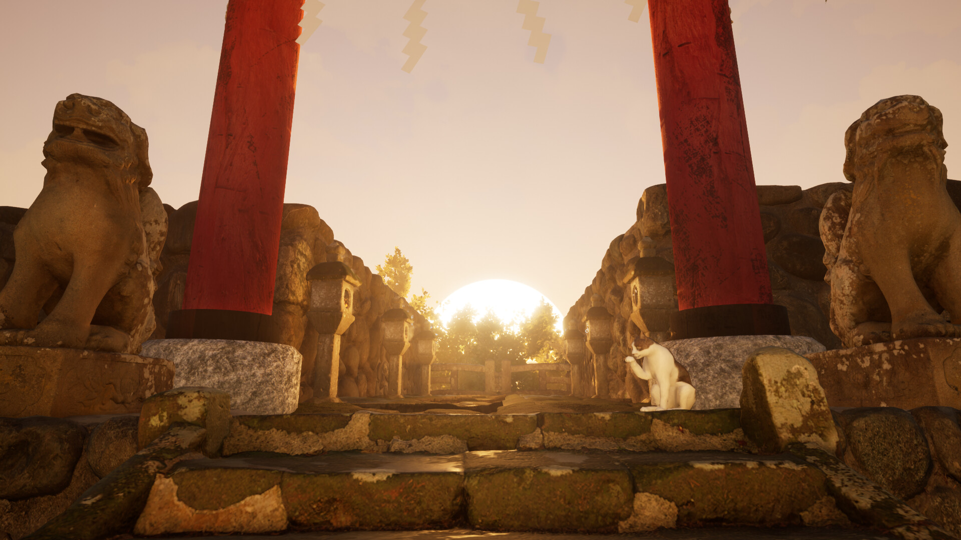 Solar_Crown_Art - Japanese Feudal Temple of Sun and Moon