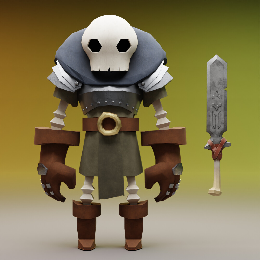 ArtStation - Low poly Character