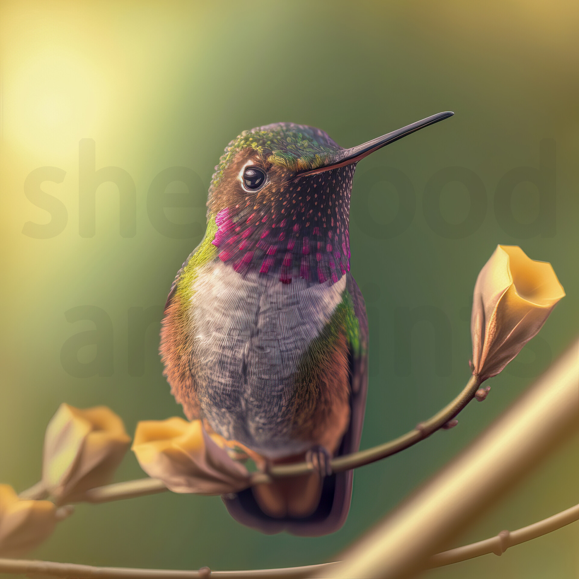 ArtStation - Hummingbird 2