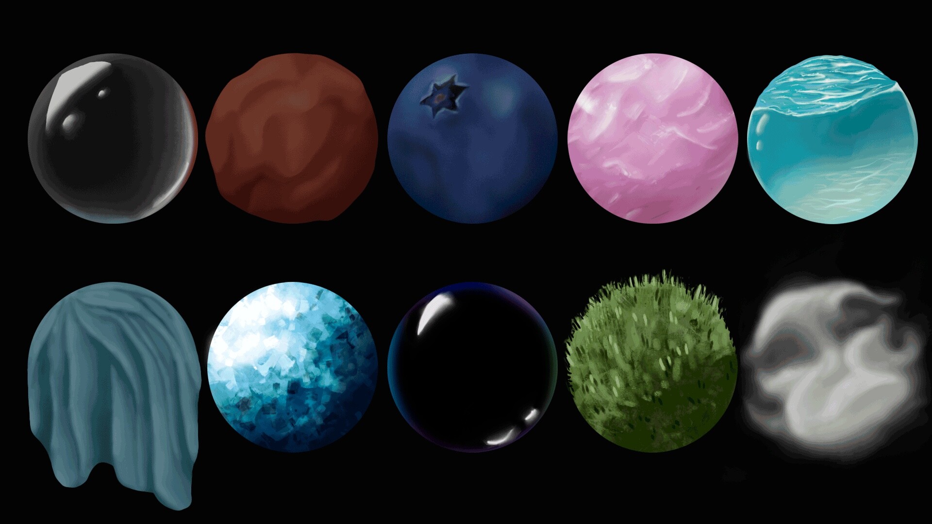 ArtStation - Texture study