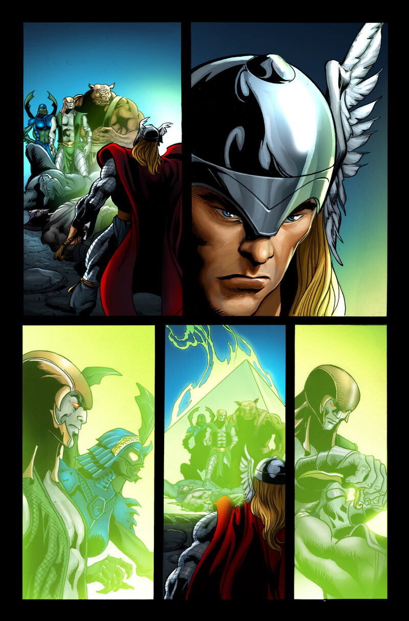 ArtStation - Thor Annual pg 39