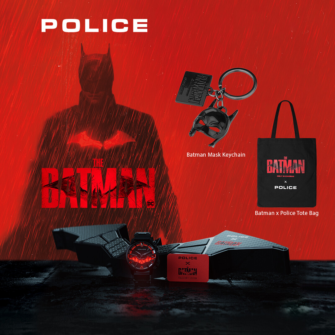 Val Reinard Dimaano - POLICE X BATMAN WATCH SOCIAL MEDIA ASSETS