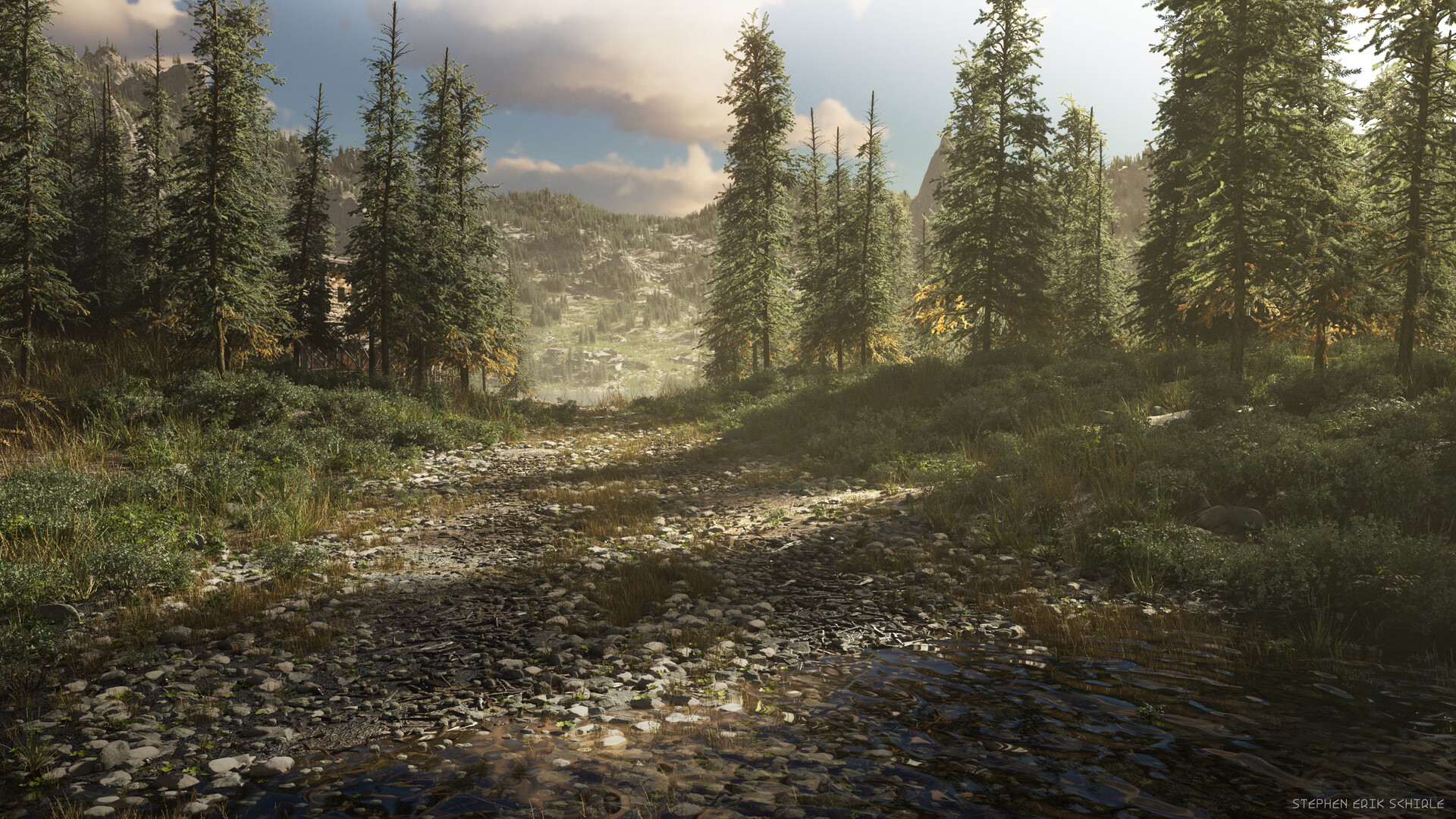 ArtStation - Houdini Forest