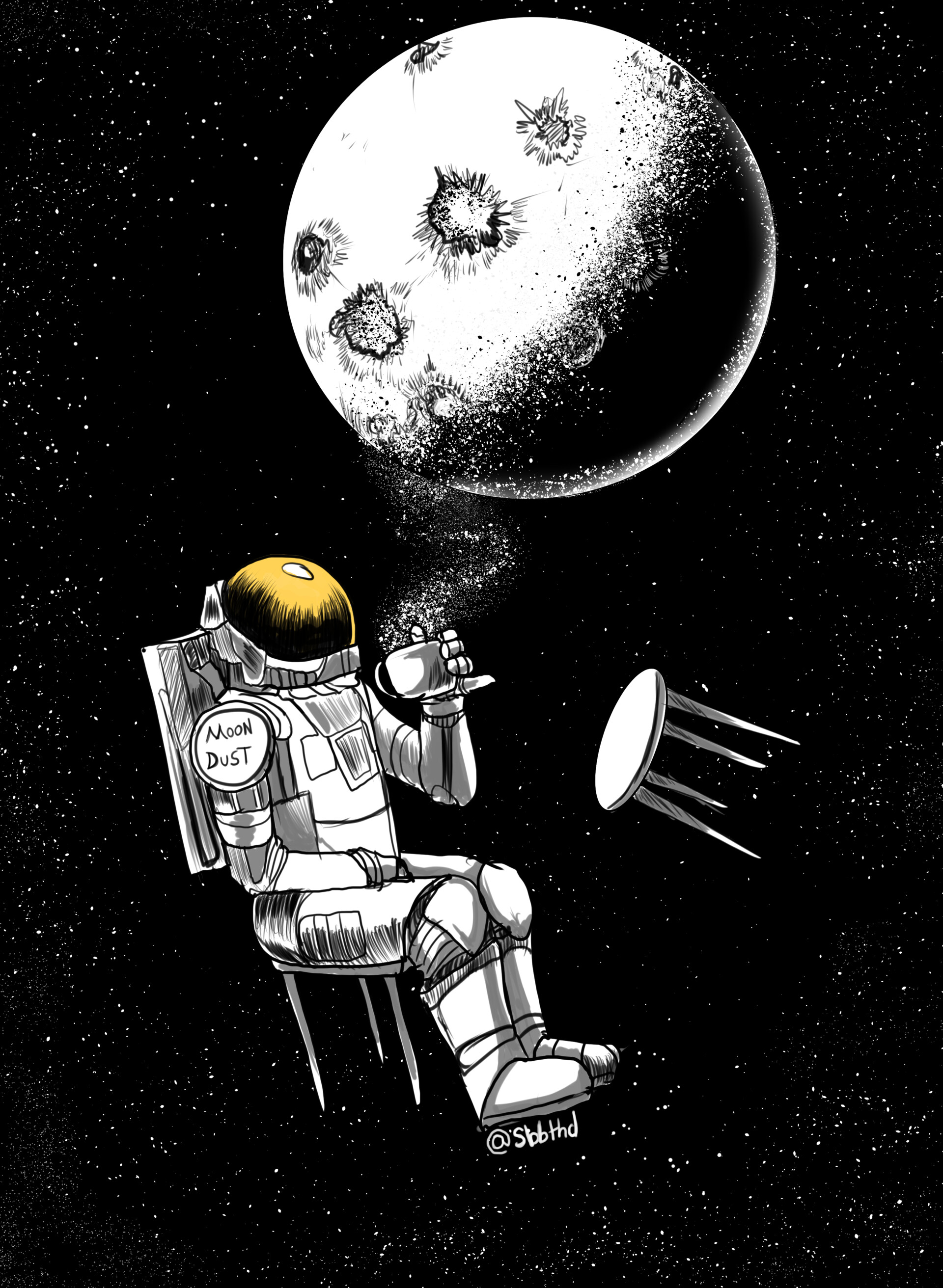 ArtStation - MOON 🌙 DUST