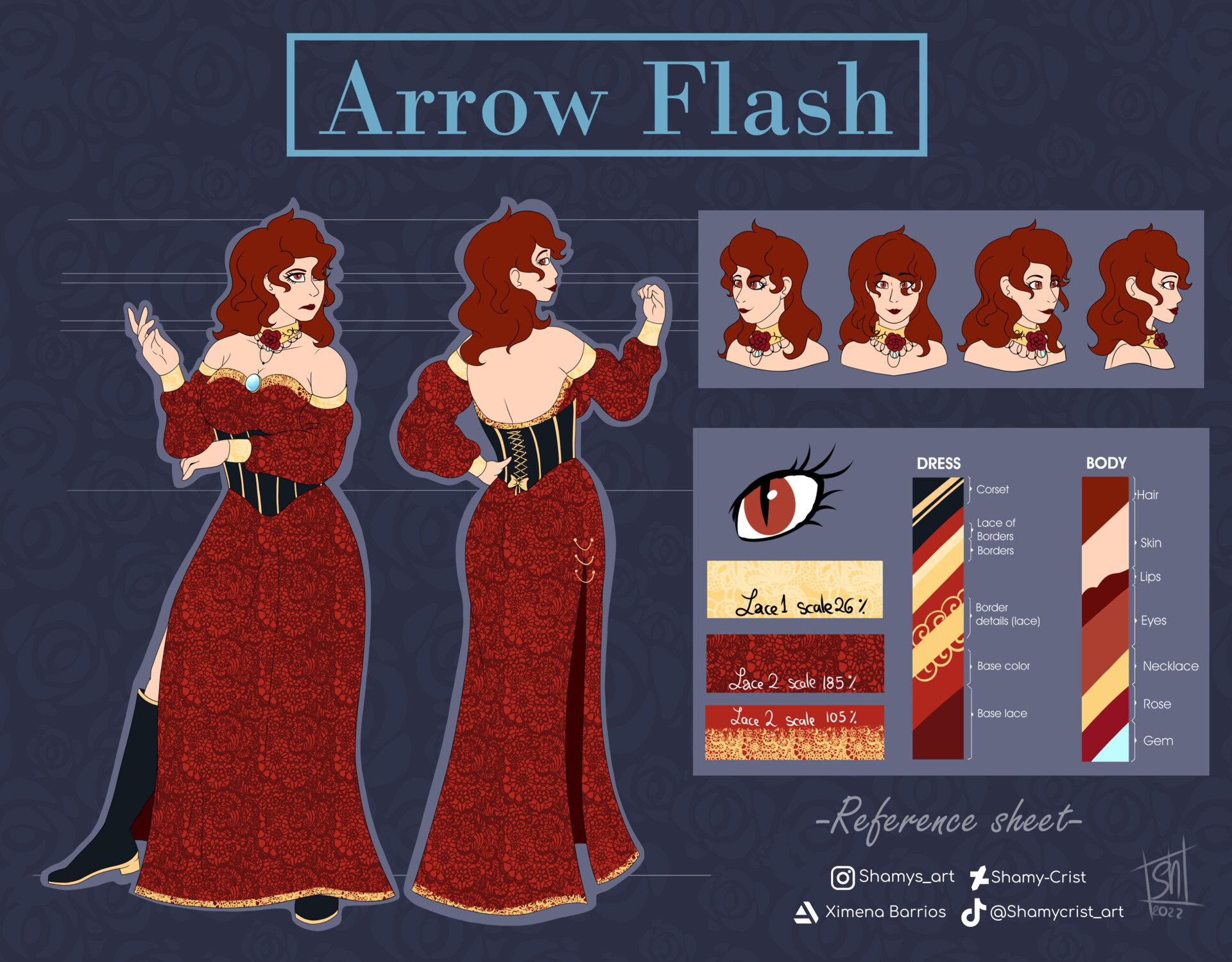 Shamy_studio - Arrow Flash - 3D head