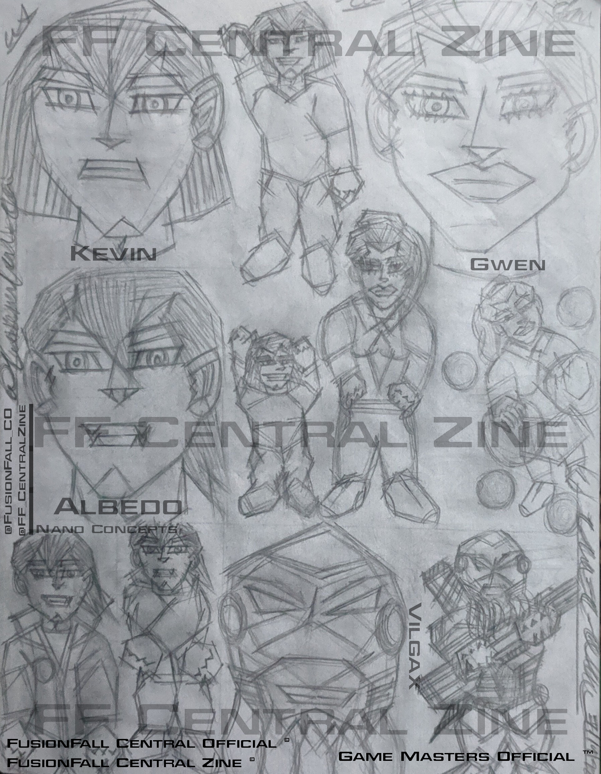 FusionFall Central Zine - FF CENTRAL ZINE || FusionFall Graphics Reveal ...