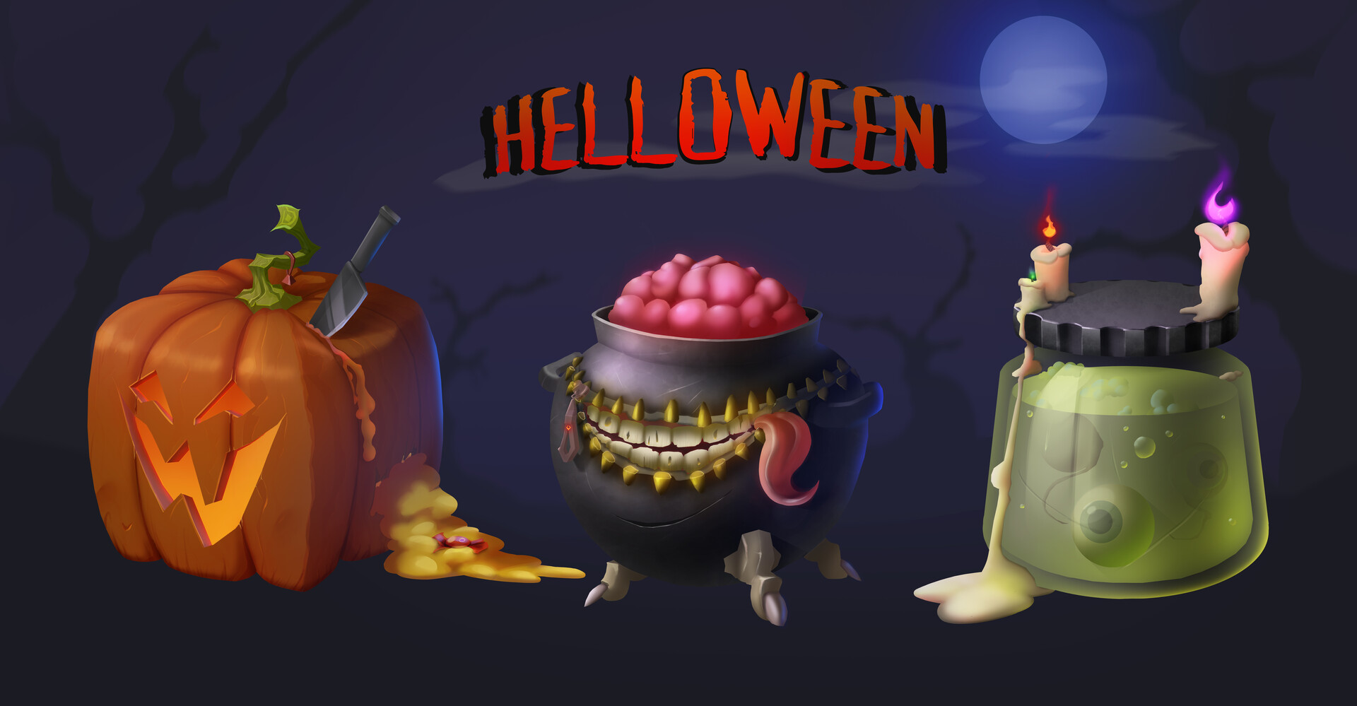 ArtStation - HELLoween