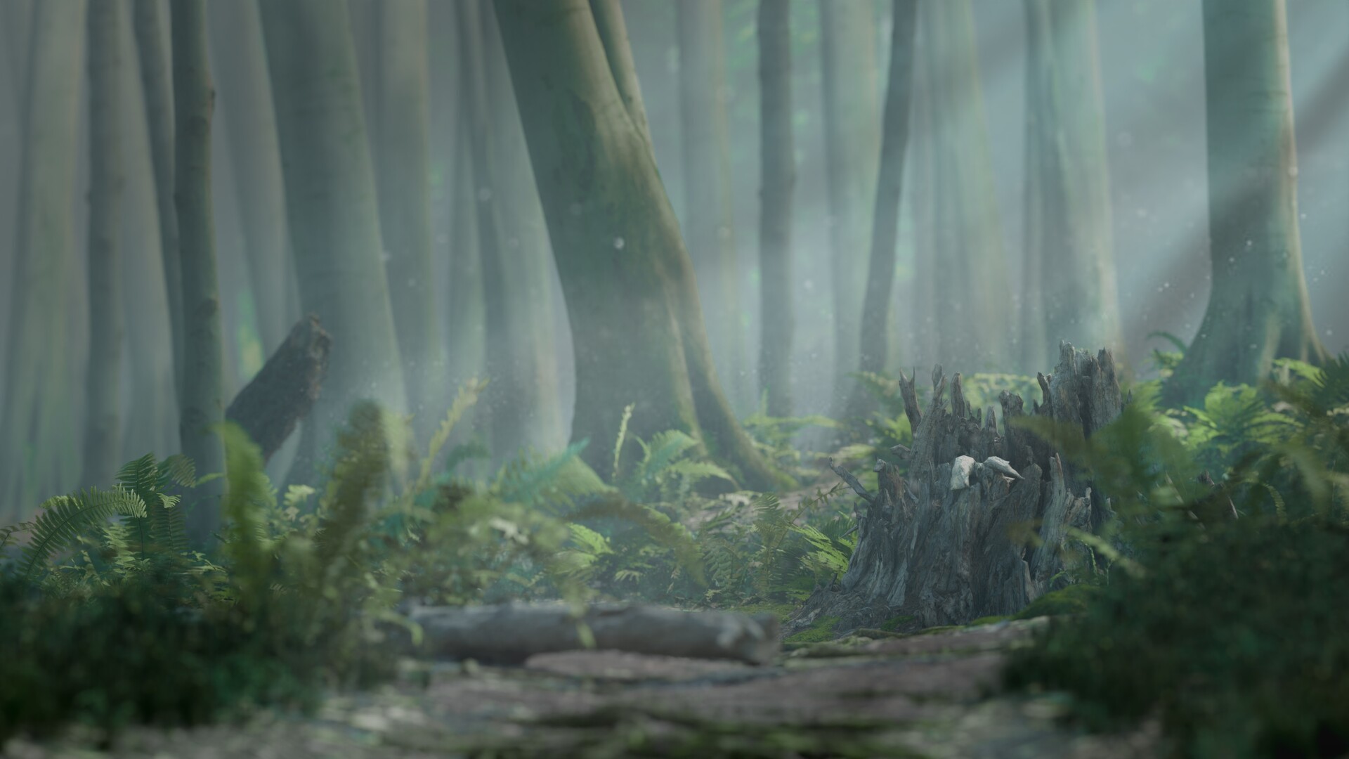 ArtStation - Forest floor