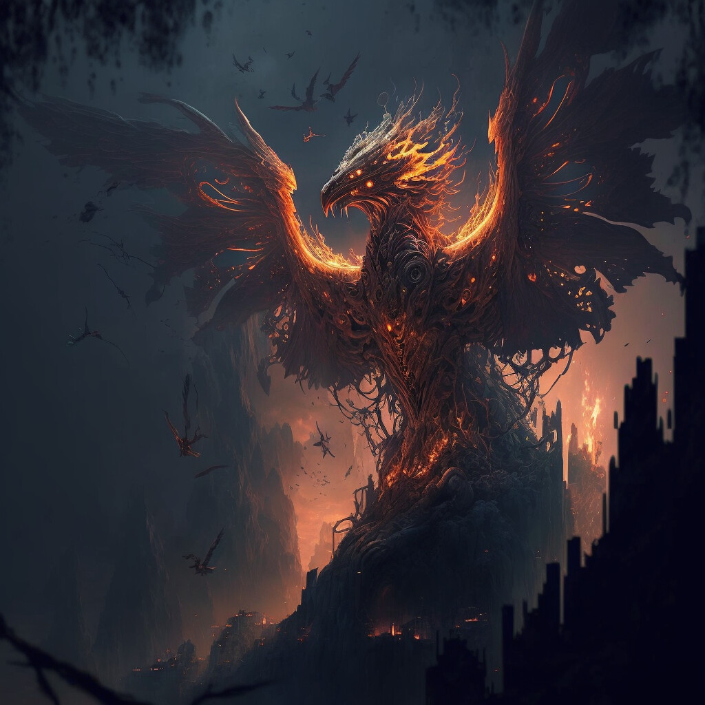 ArtStation - Amazing and mystical worlds of Lovecraft: Phoenix V4