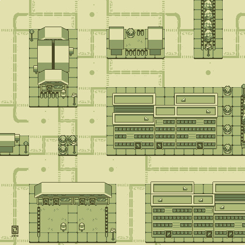 ArtStation - Town Map