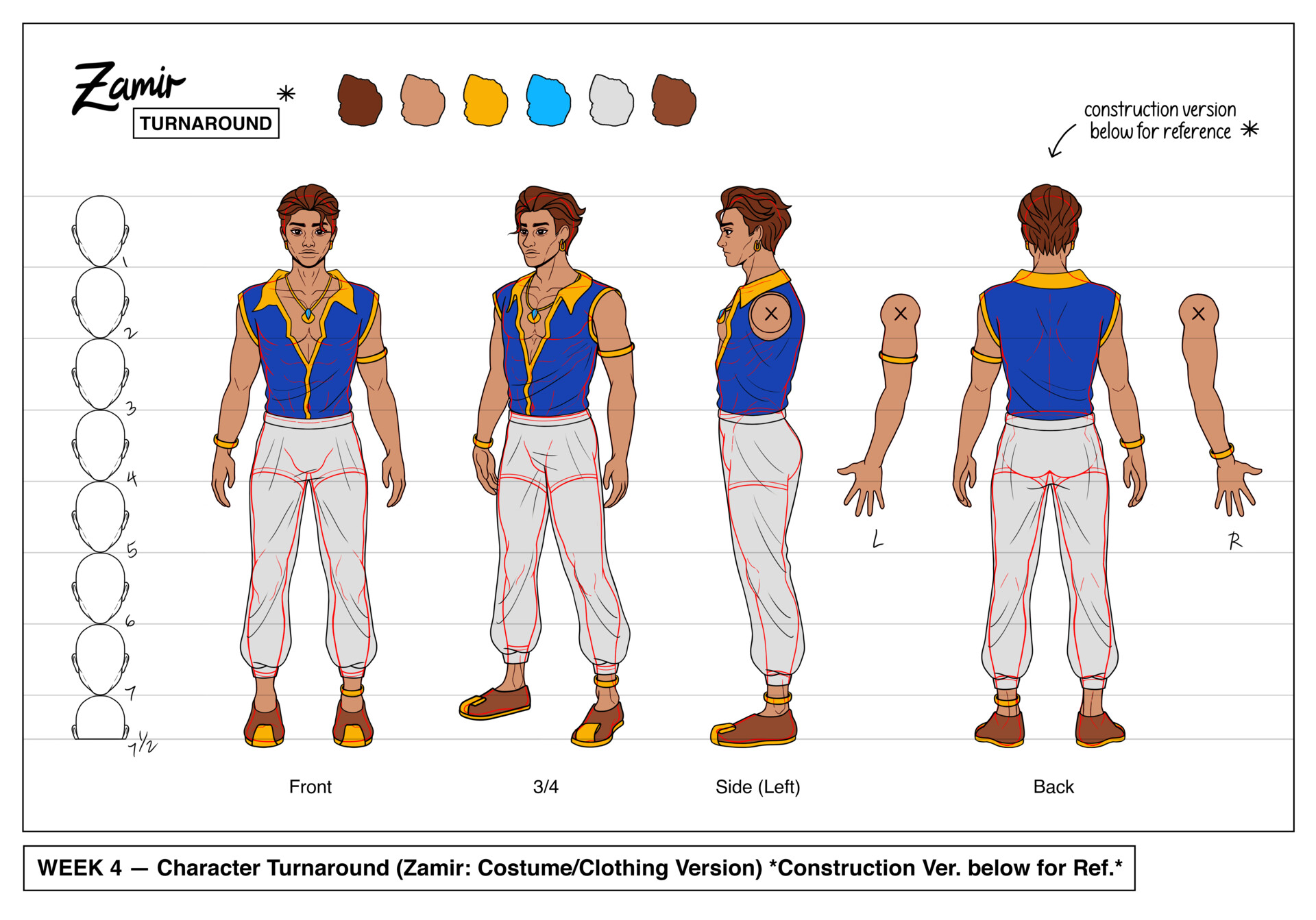 Suu Nayche Shein - Original Character Design & Concept Art (Zamir)