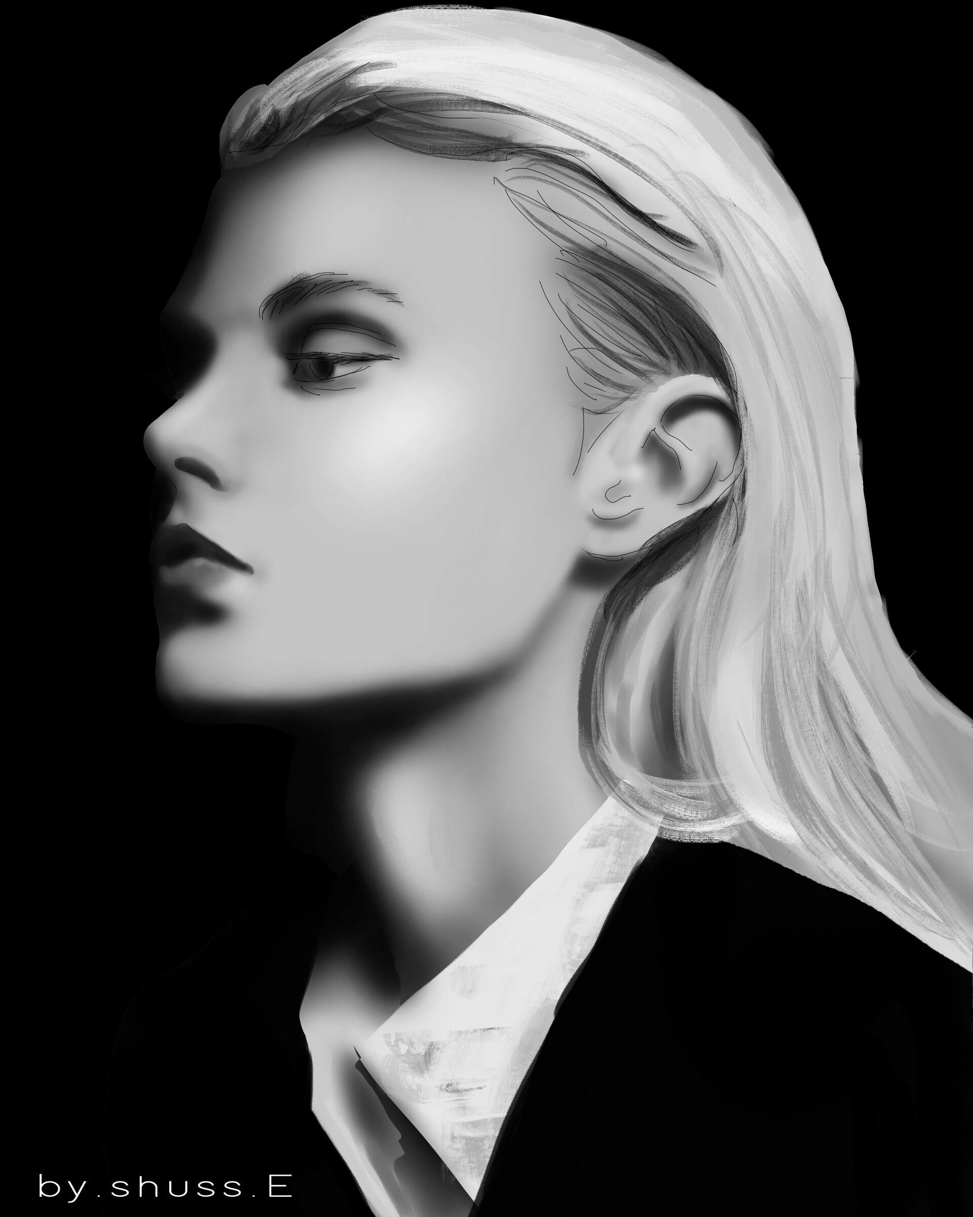 ArtStation - Greyscale Practice