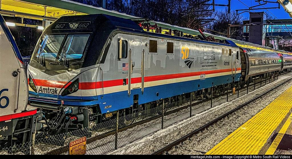 Victoria Ar - Amtrak 50th Anniversary Livery Design
