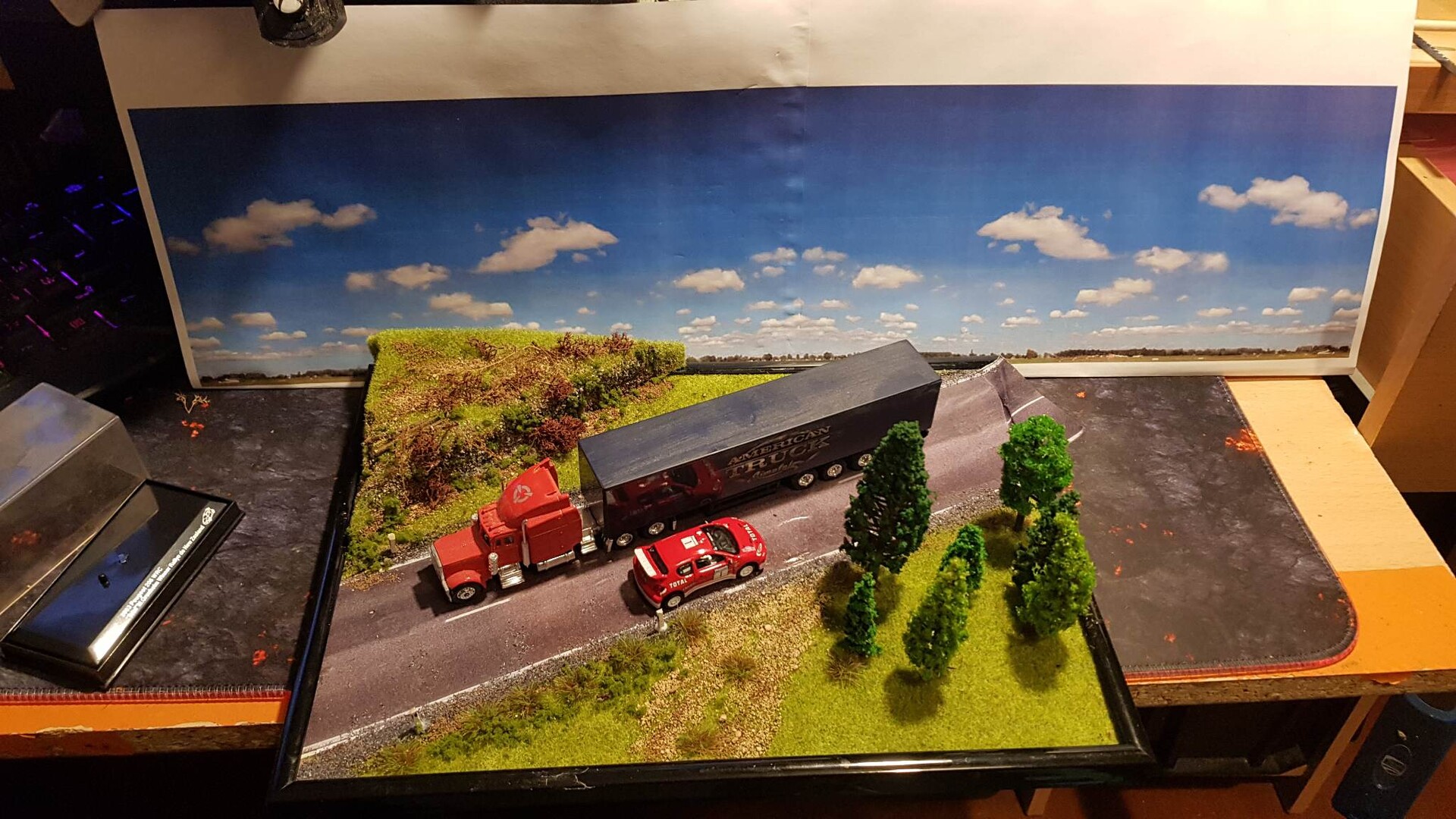 Jan Cech - diorama 1/87 for cars - handmade