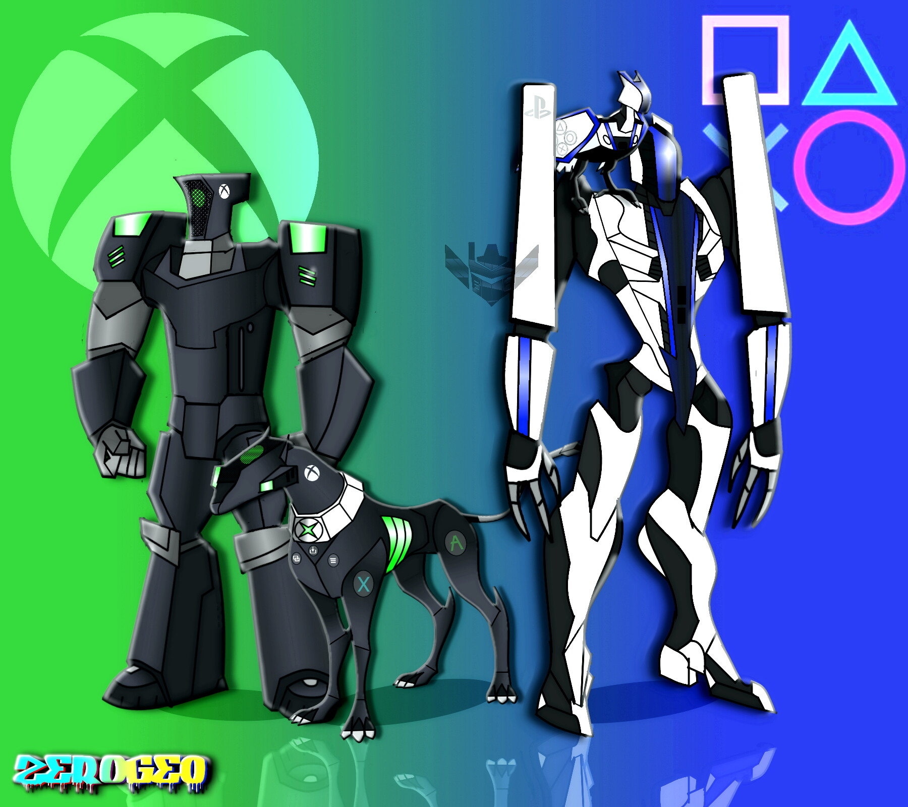 Scourge Prime Studios - Console Morphs - Xbox XS & Playstation 5