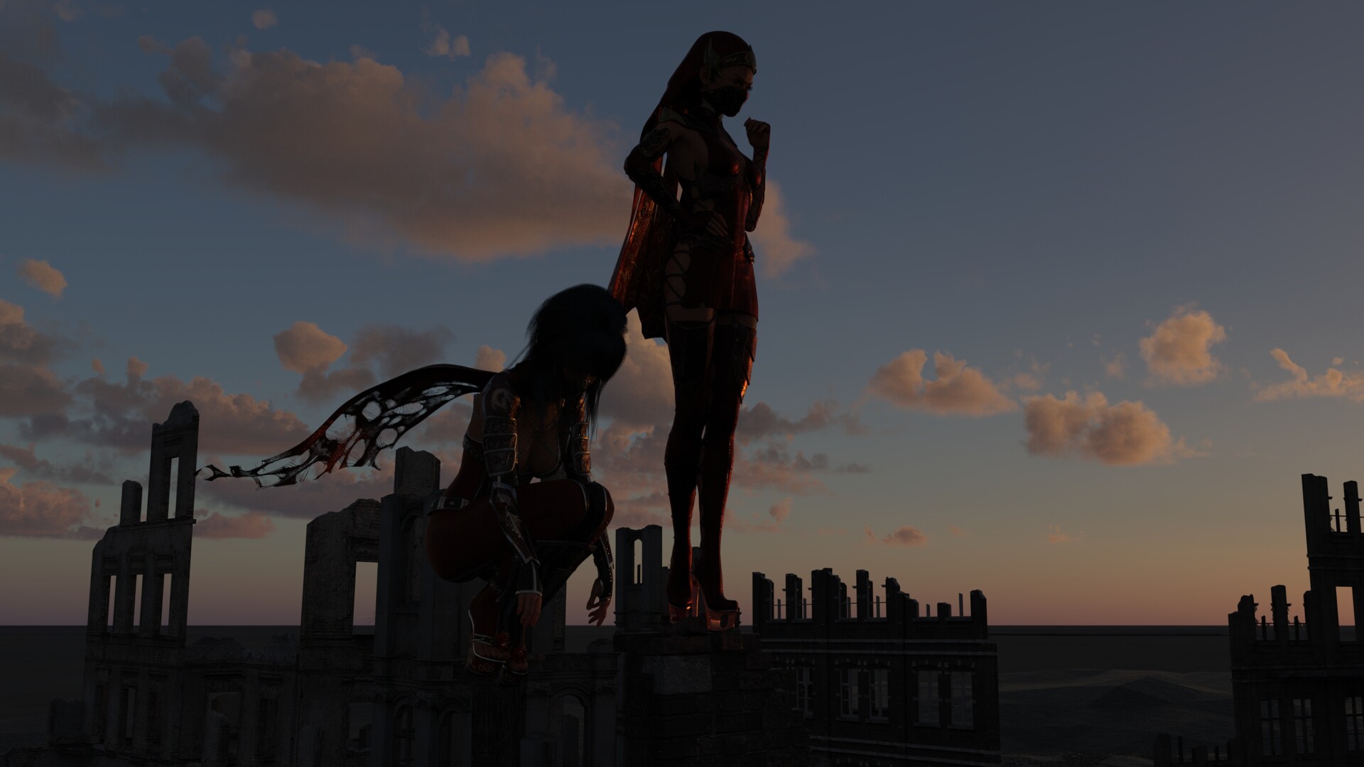 ArtStation - Duo Assassins