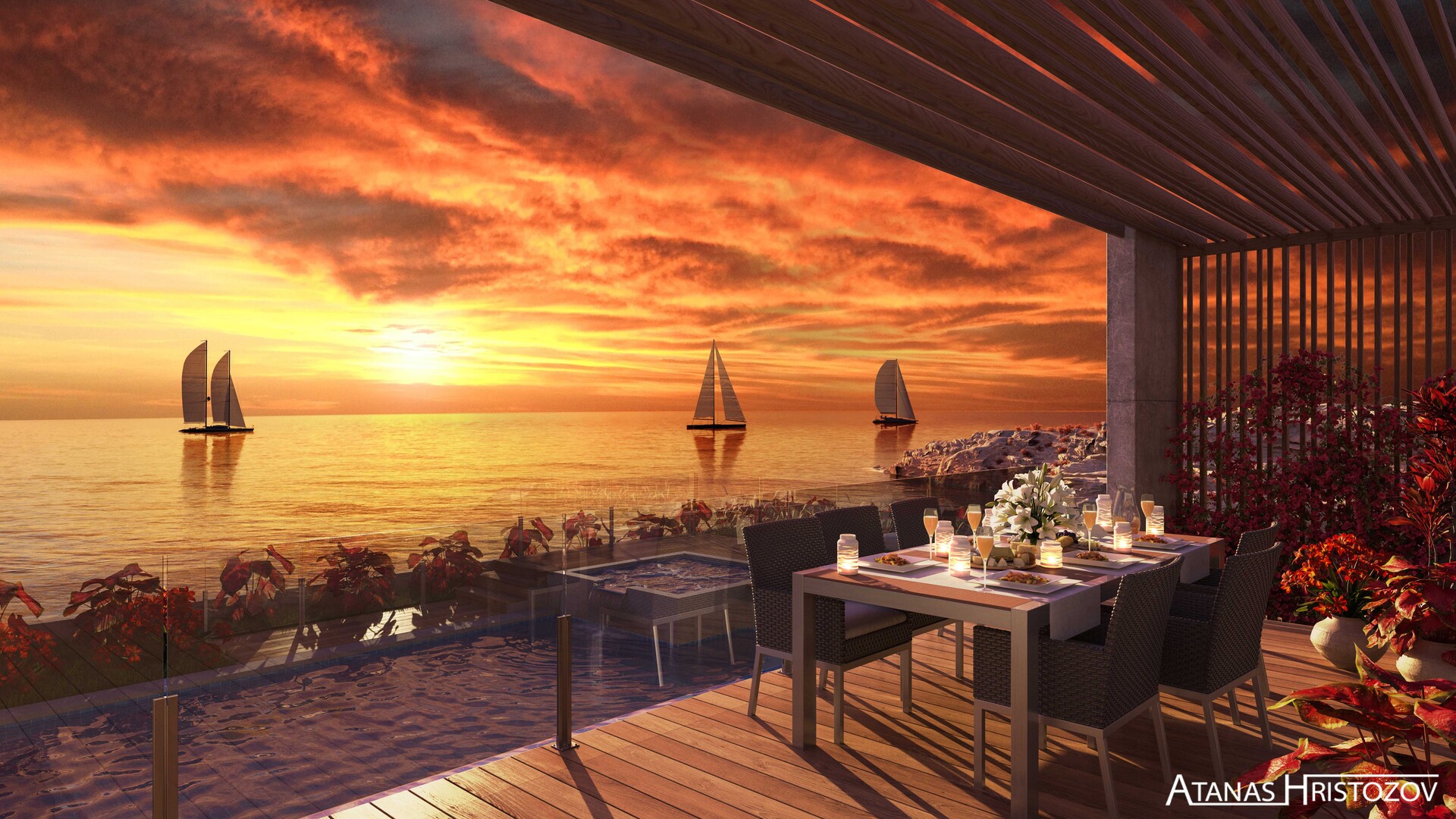 ArtStation - Beach Villa