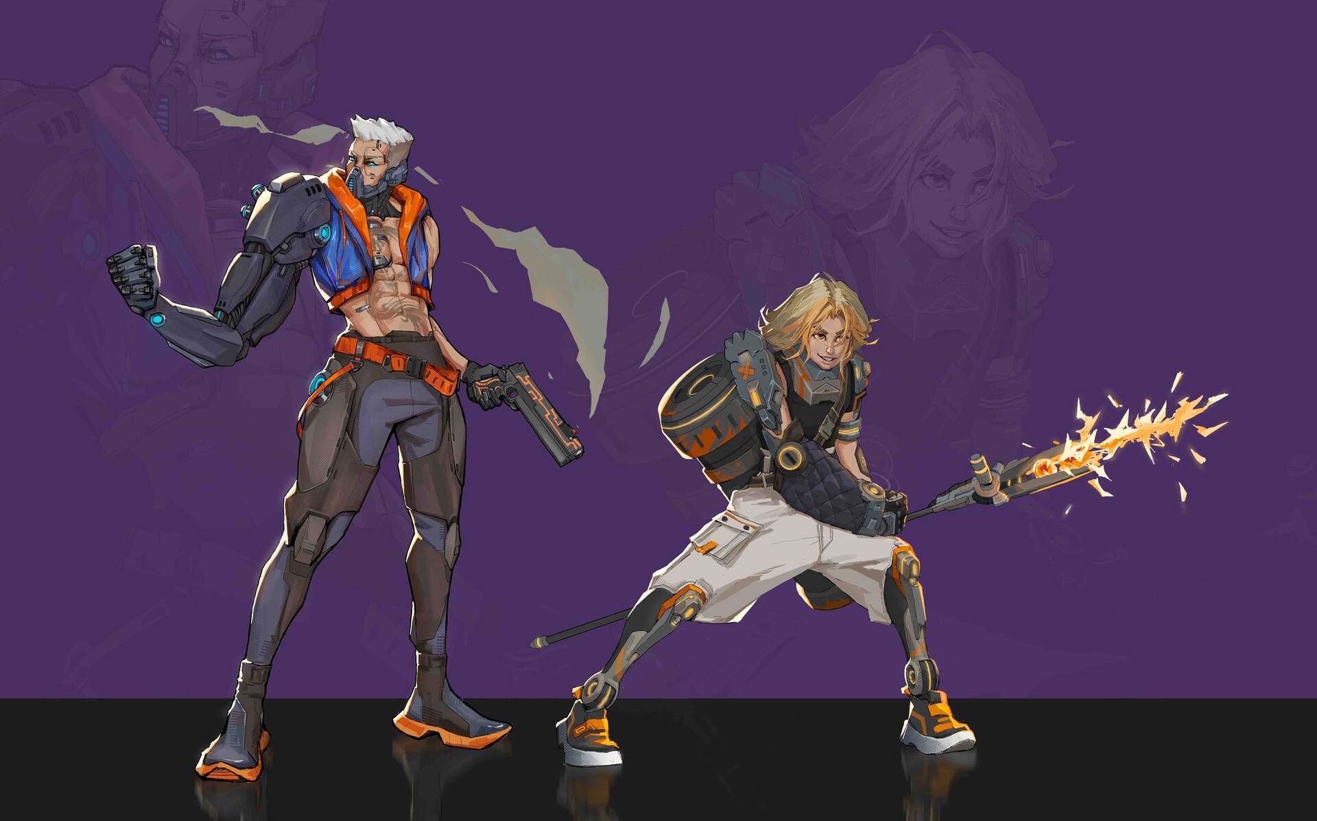 ArtStation - cyber boys