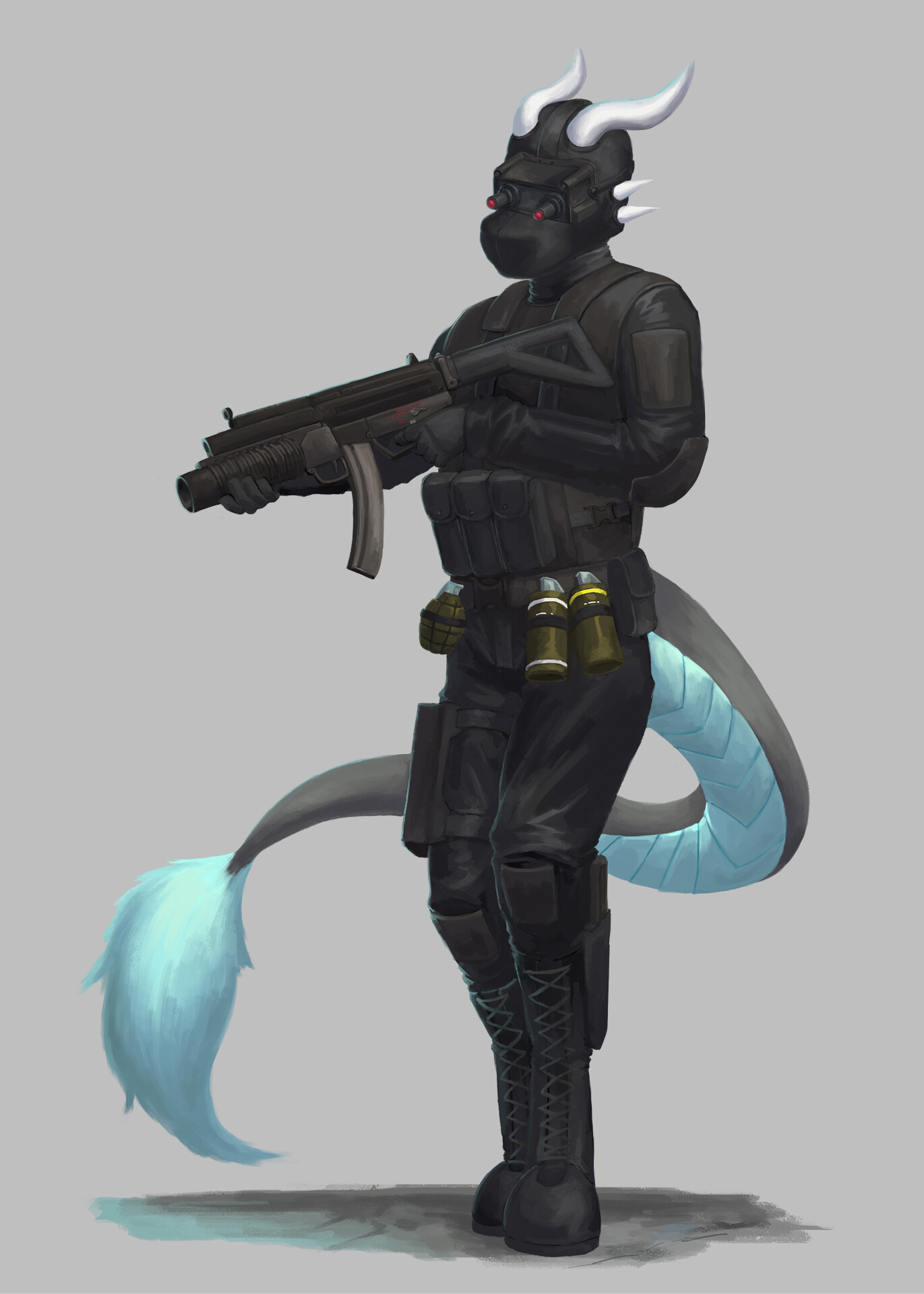 ArtStation - Commission - Black Ops Trooper