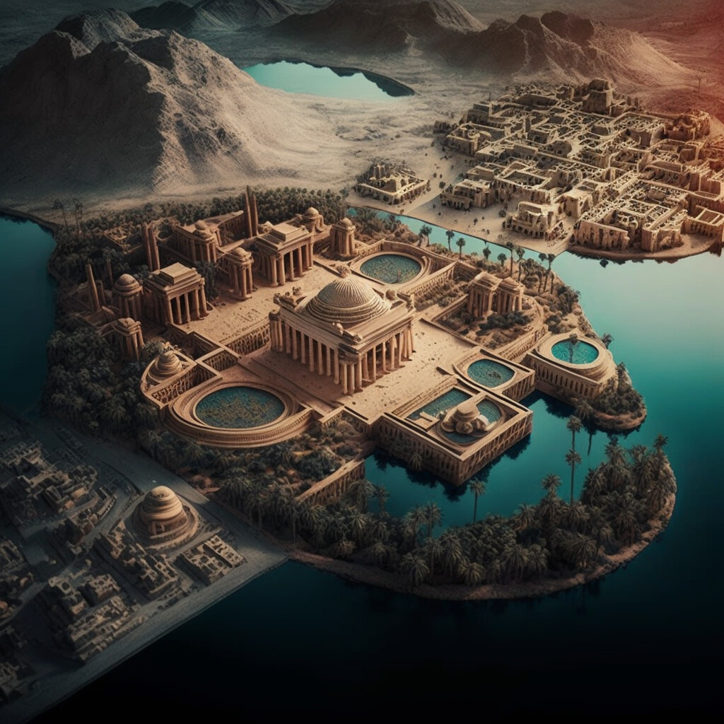 ArtStation - Ancient Civilization Townhalls