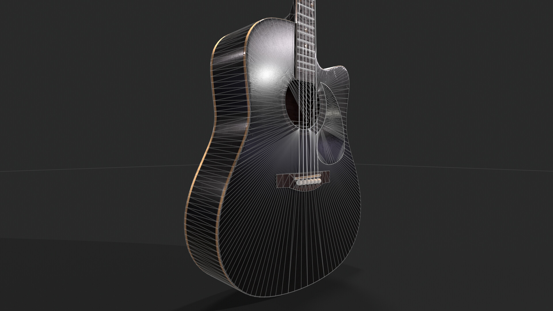 Yevhen Primak - Worn out acoustic guitar