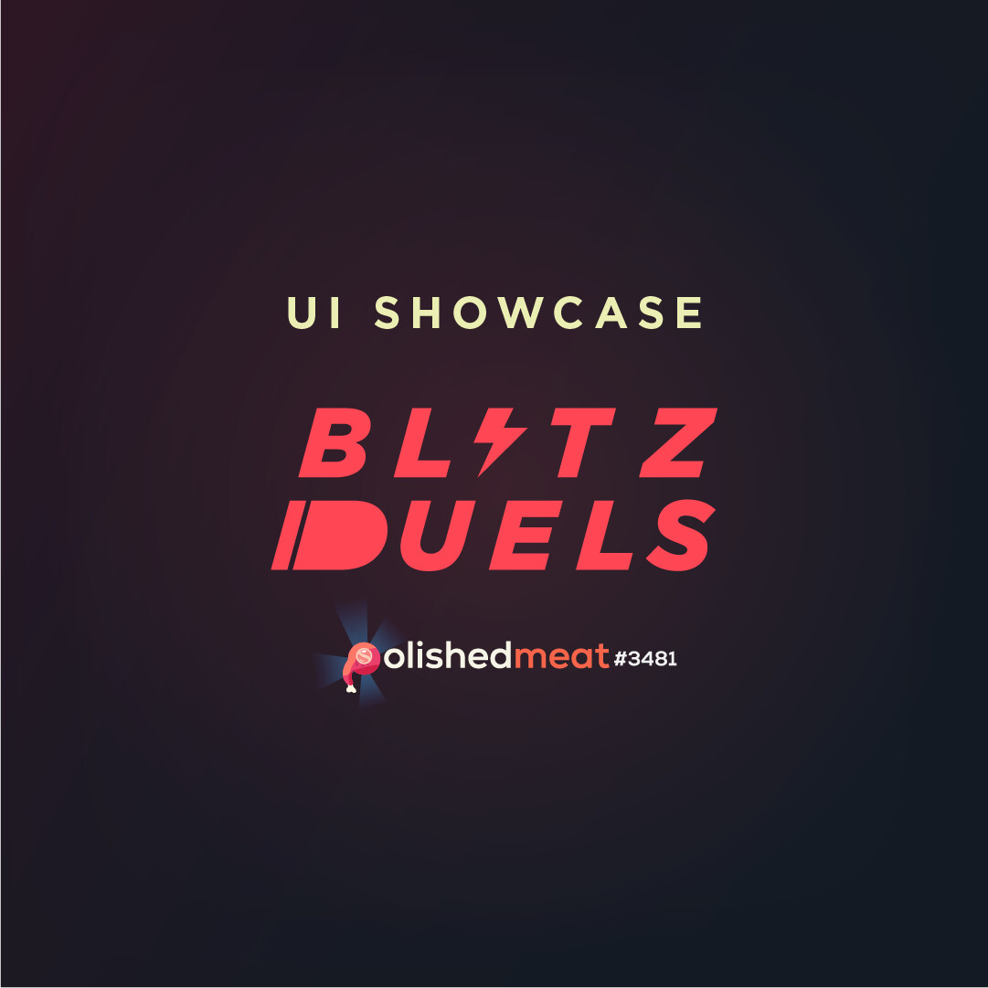 ArtStation - BLITZ DUELS | Modern User Interface