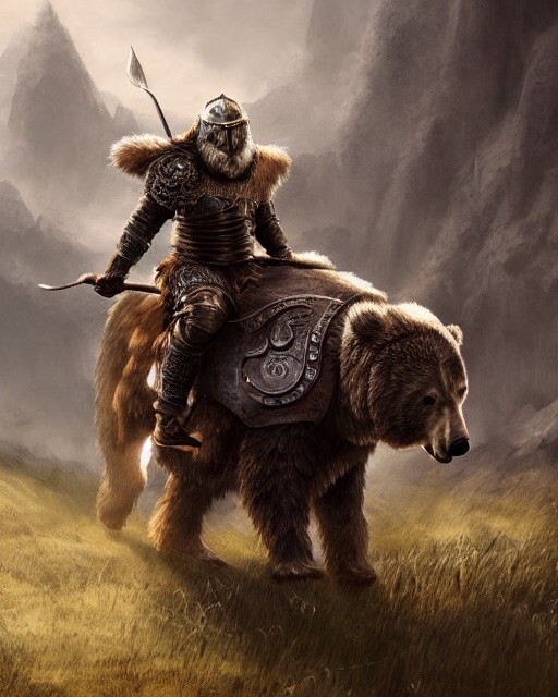 ArtStation - Concept Art: Rider and Mount