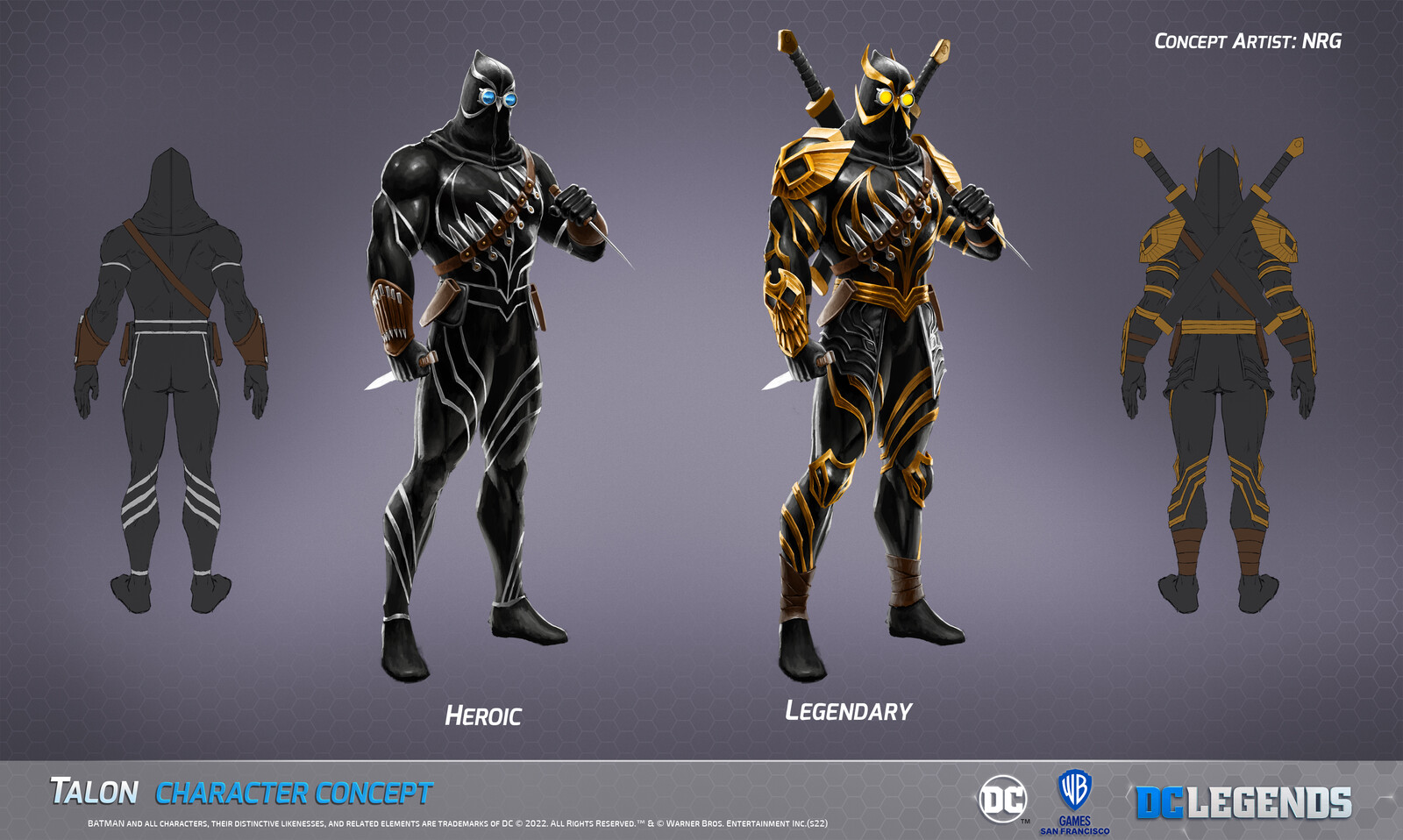 The NRG - DC Legends Talon concept art by NRG