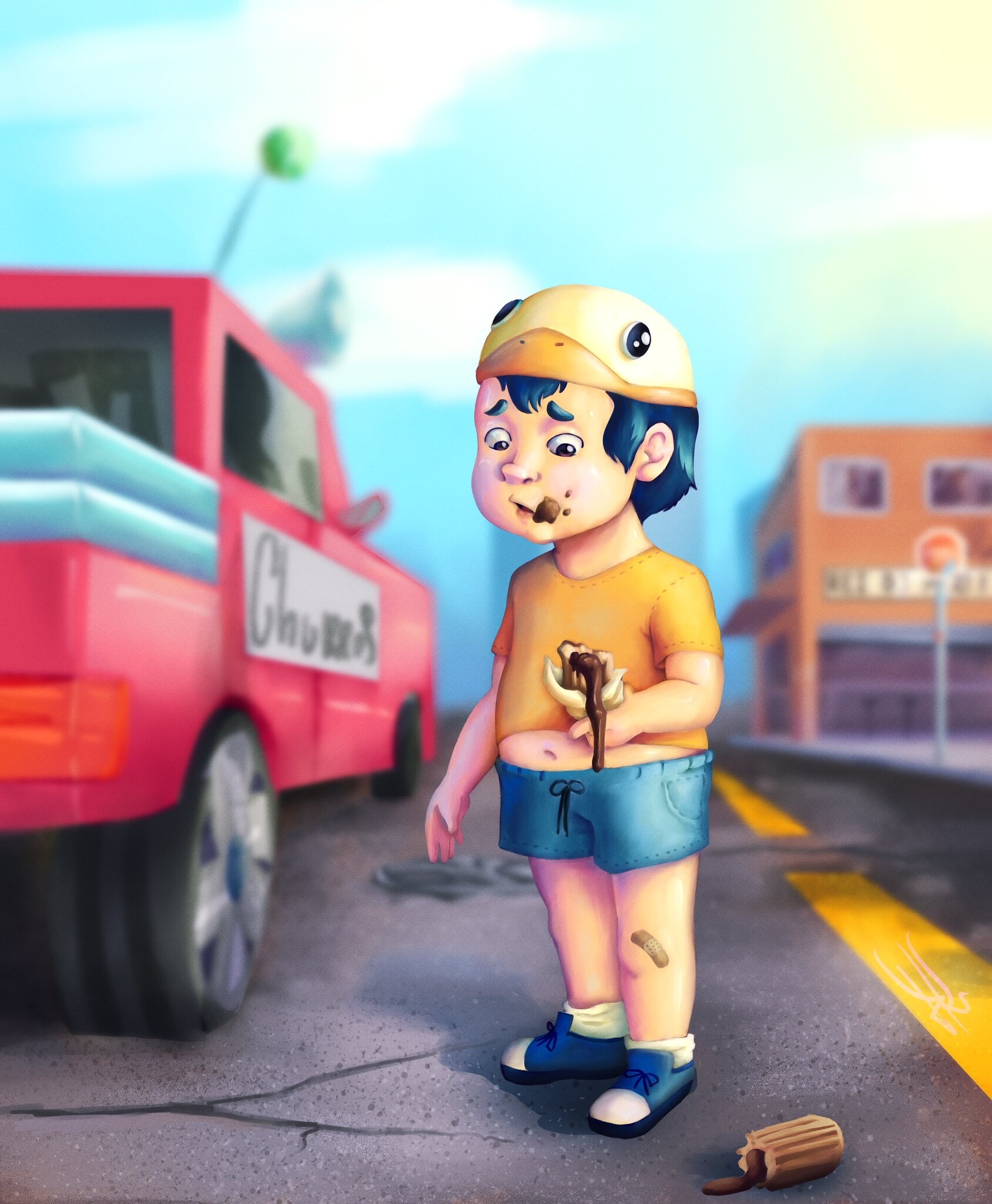 ArtStation - Churros Boy