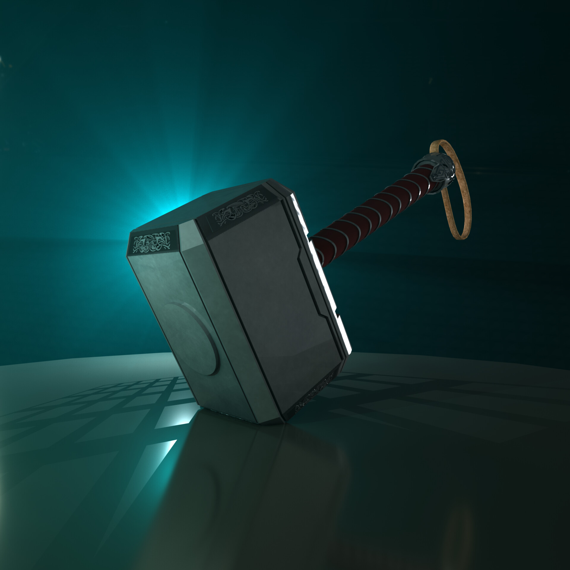 ArtStation - Thor Hammer