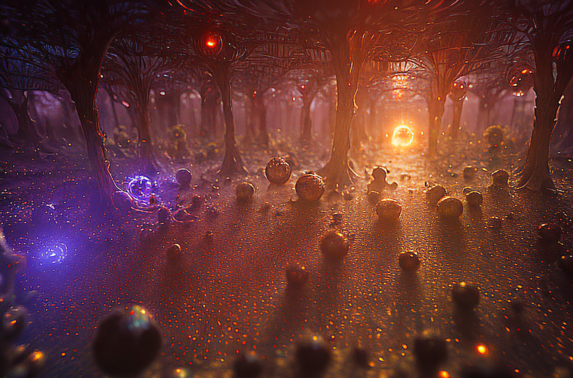 ArtStation - "The Primordial Cradle of Silicon Based Lifeforms III"