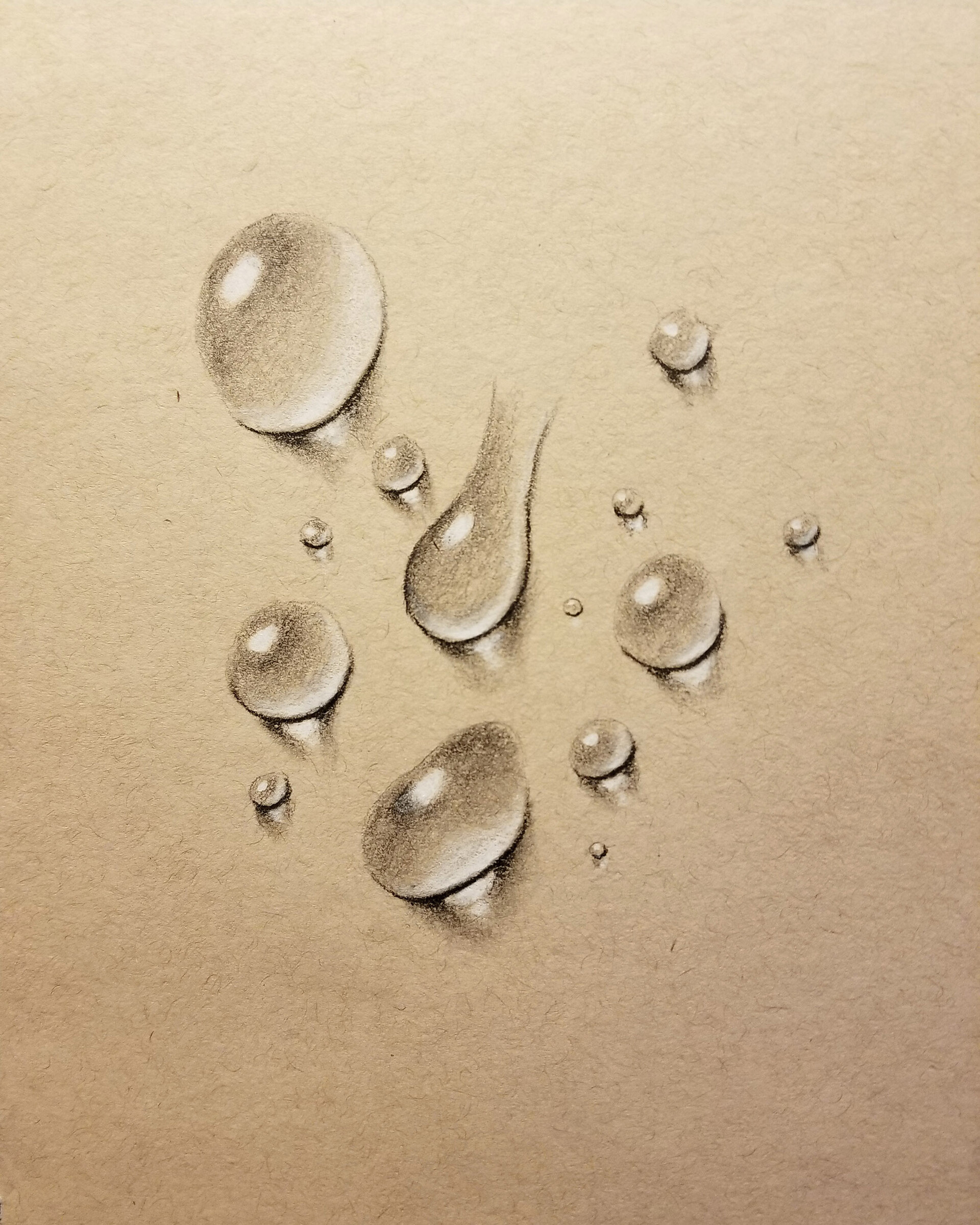 ArtStation - Water drops 2