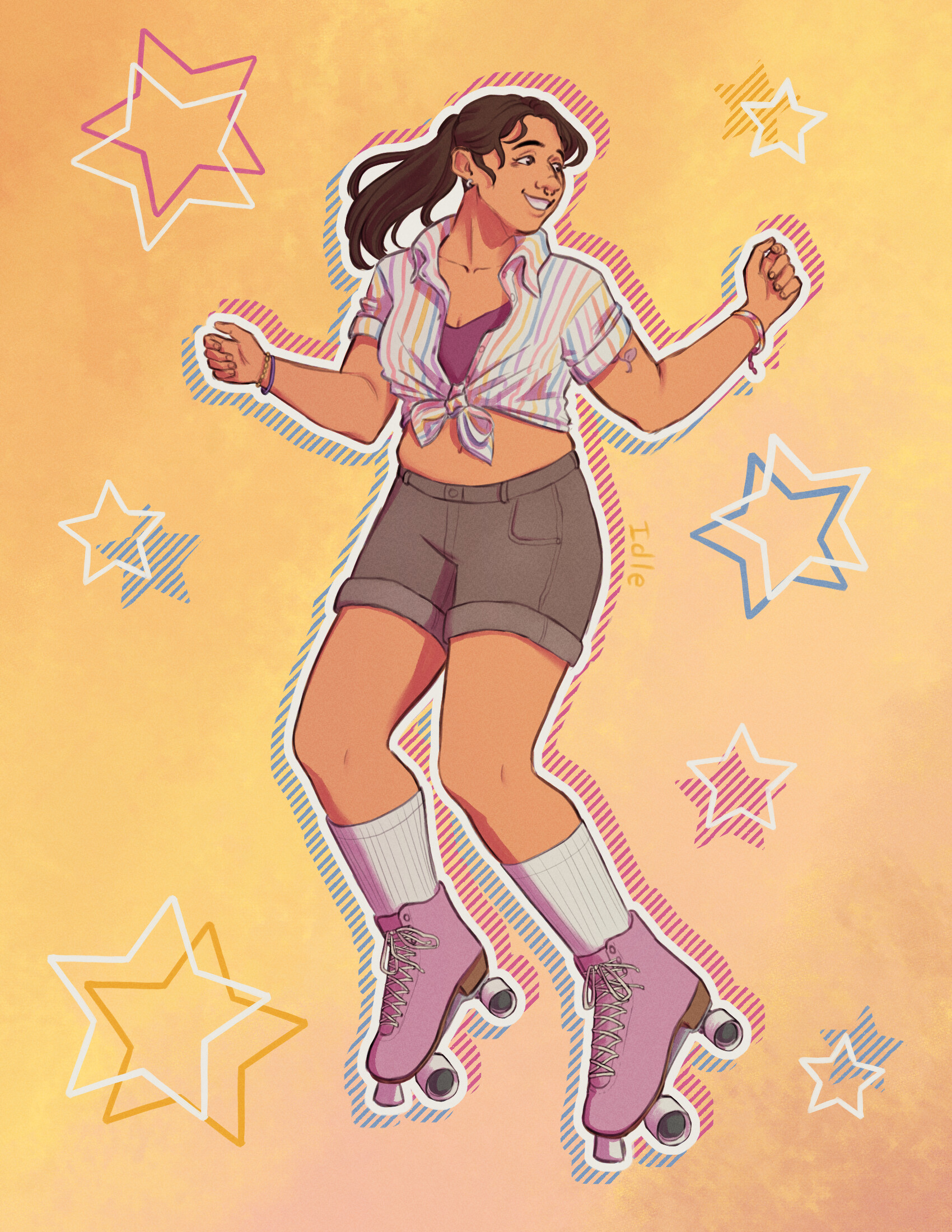 ArtStation - Rolleskating!!