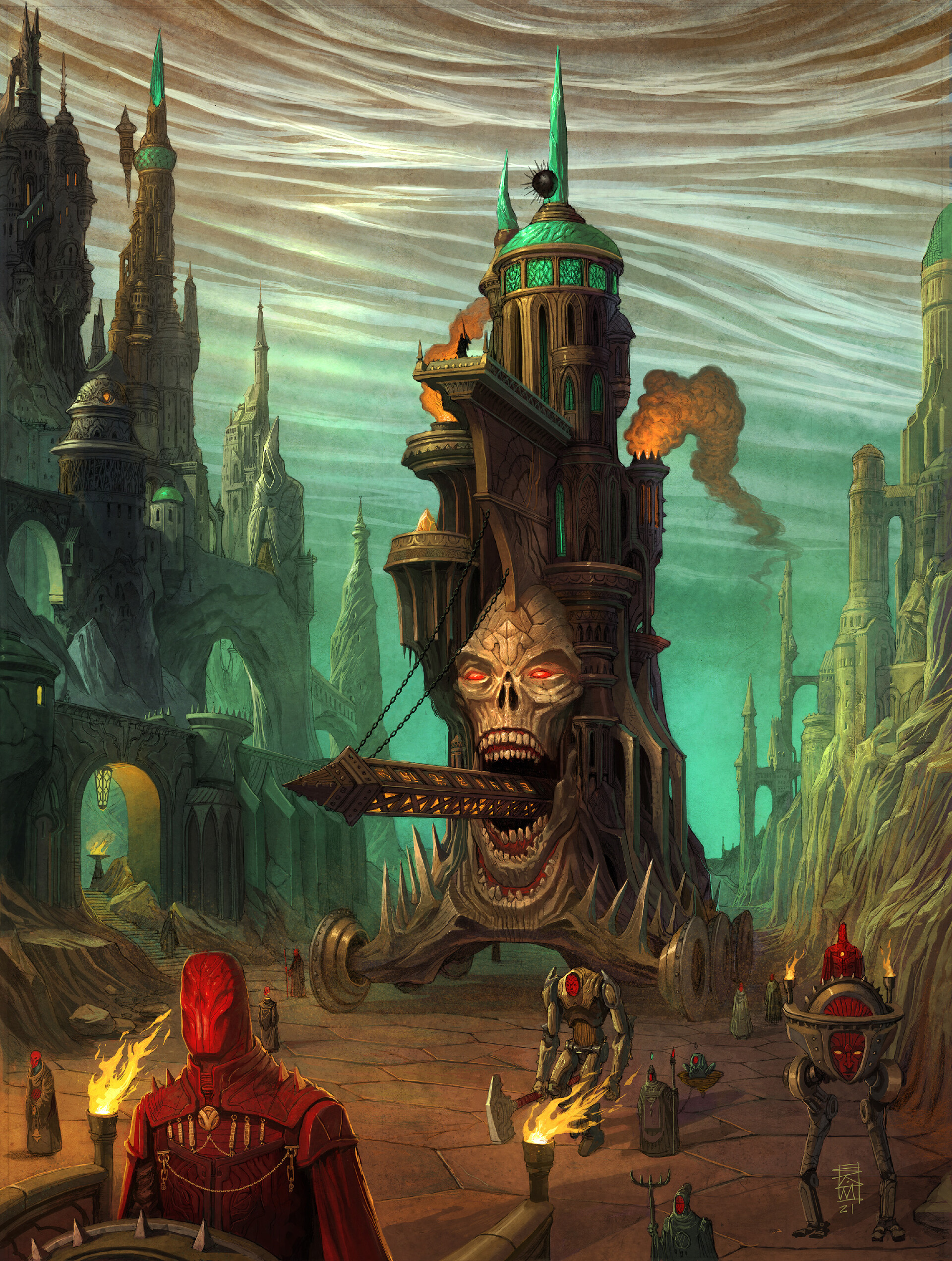 ArtStation - Wizard Siege Tower