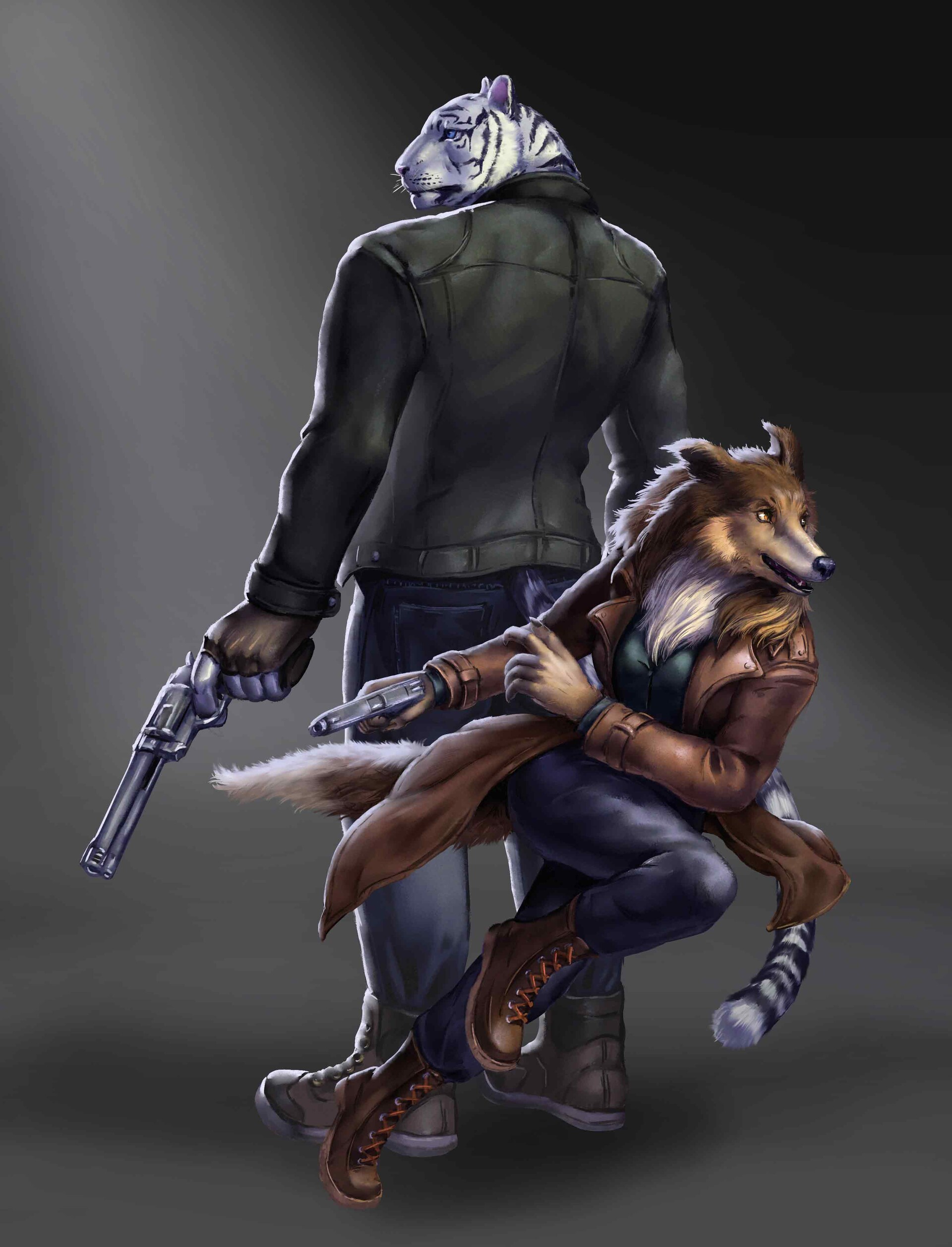 ArtStation - "The Tiger and the Devil"