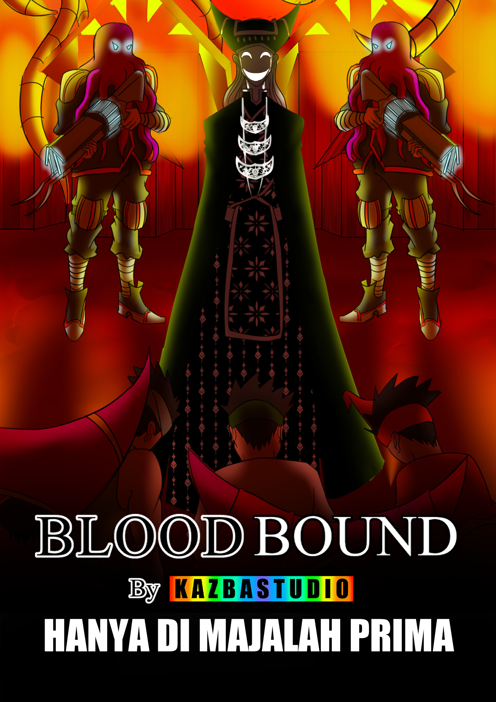 ArtStation - Blood Bound Bonda Burning Villager's Home Poster