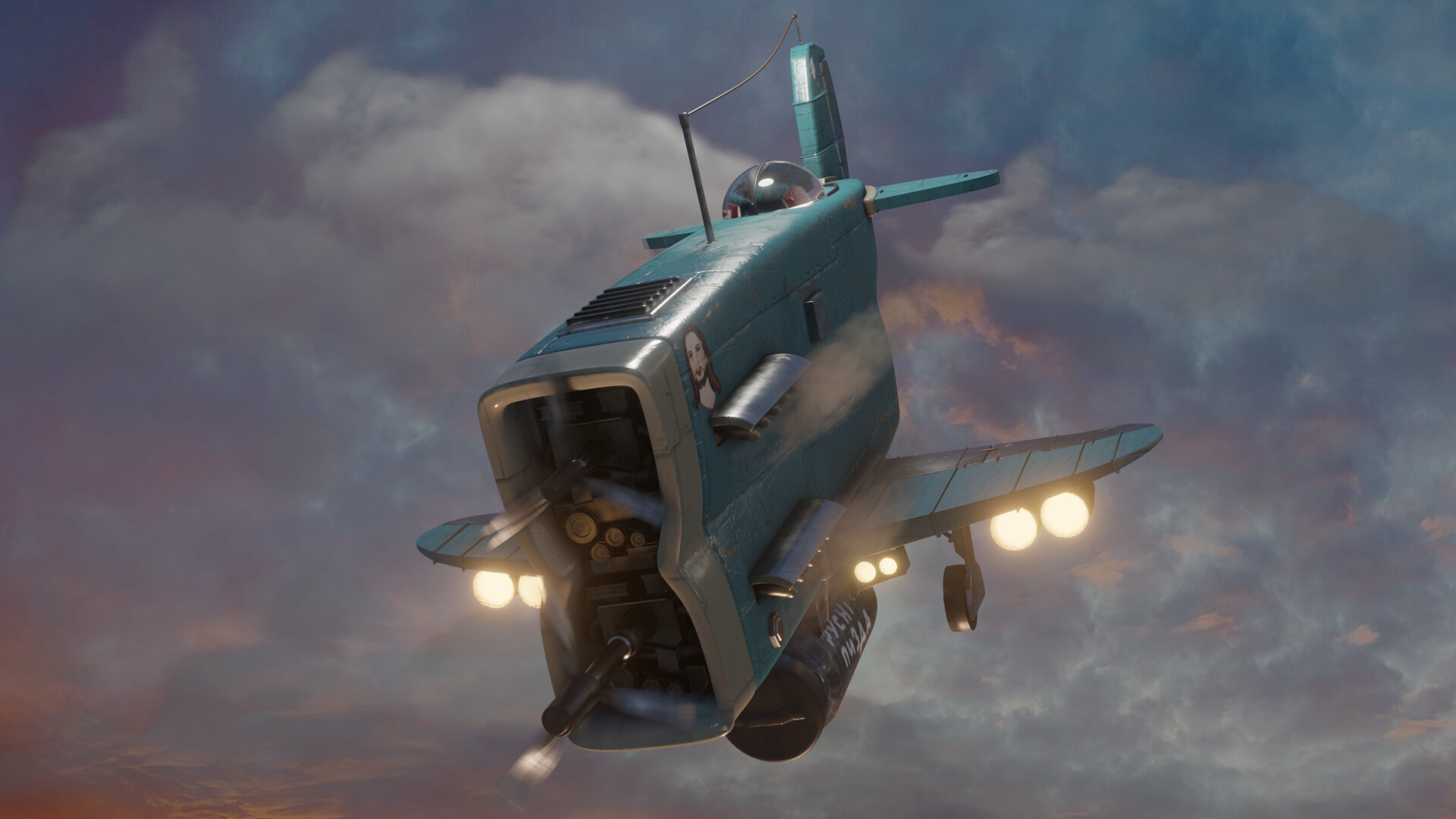 ArtStation - Plane