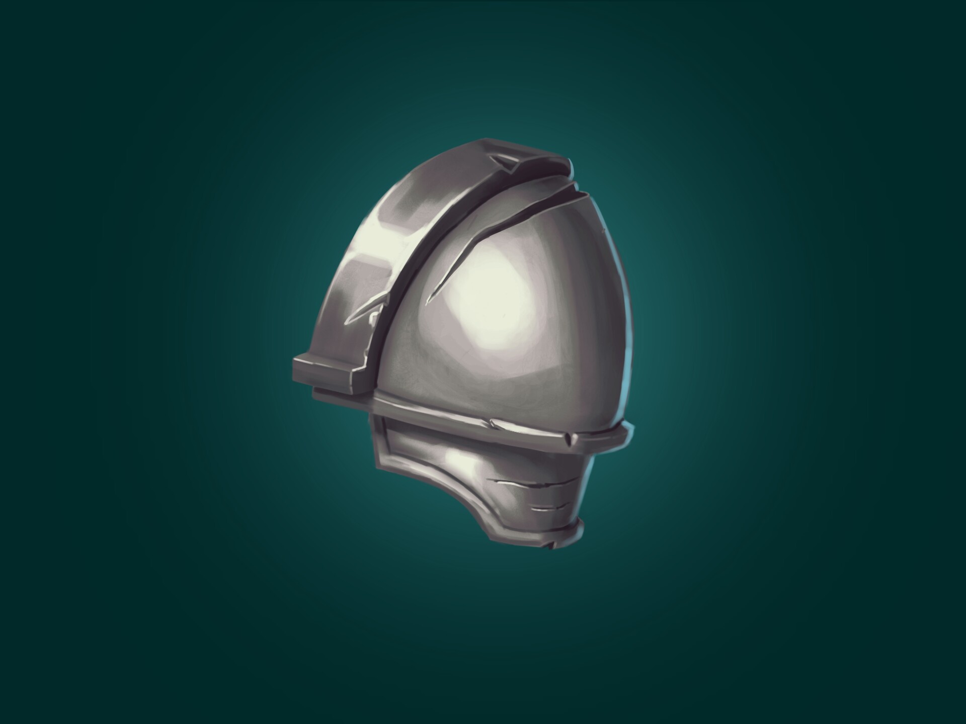 ArtStation - Metal pauldron