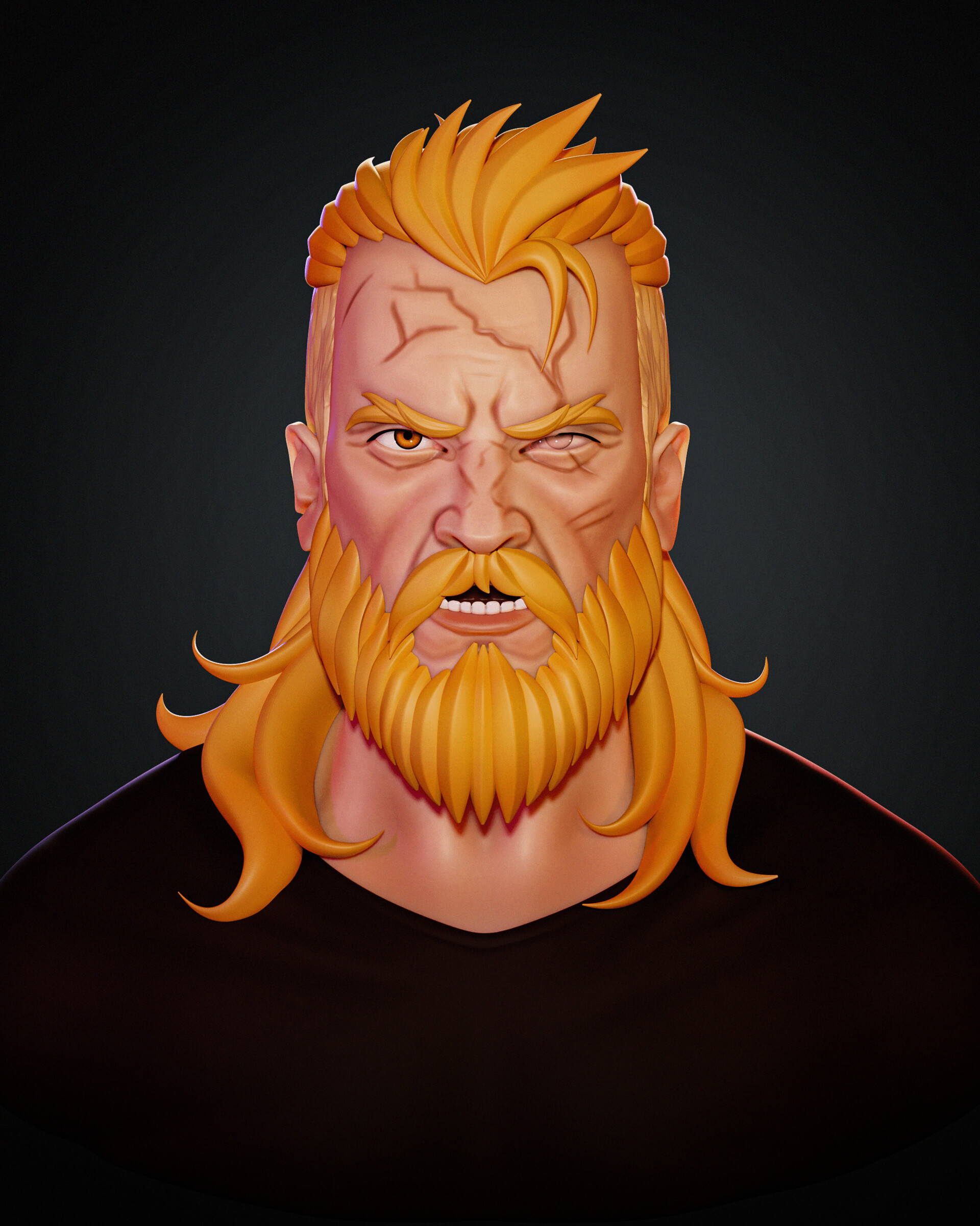 ArtStation - lion man character